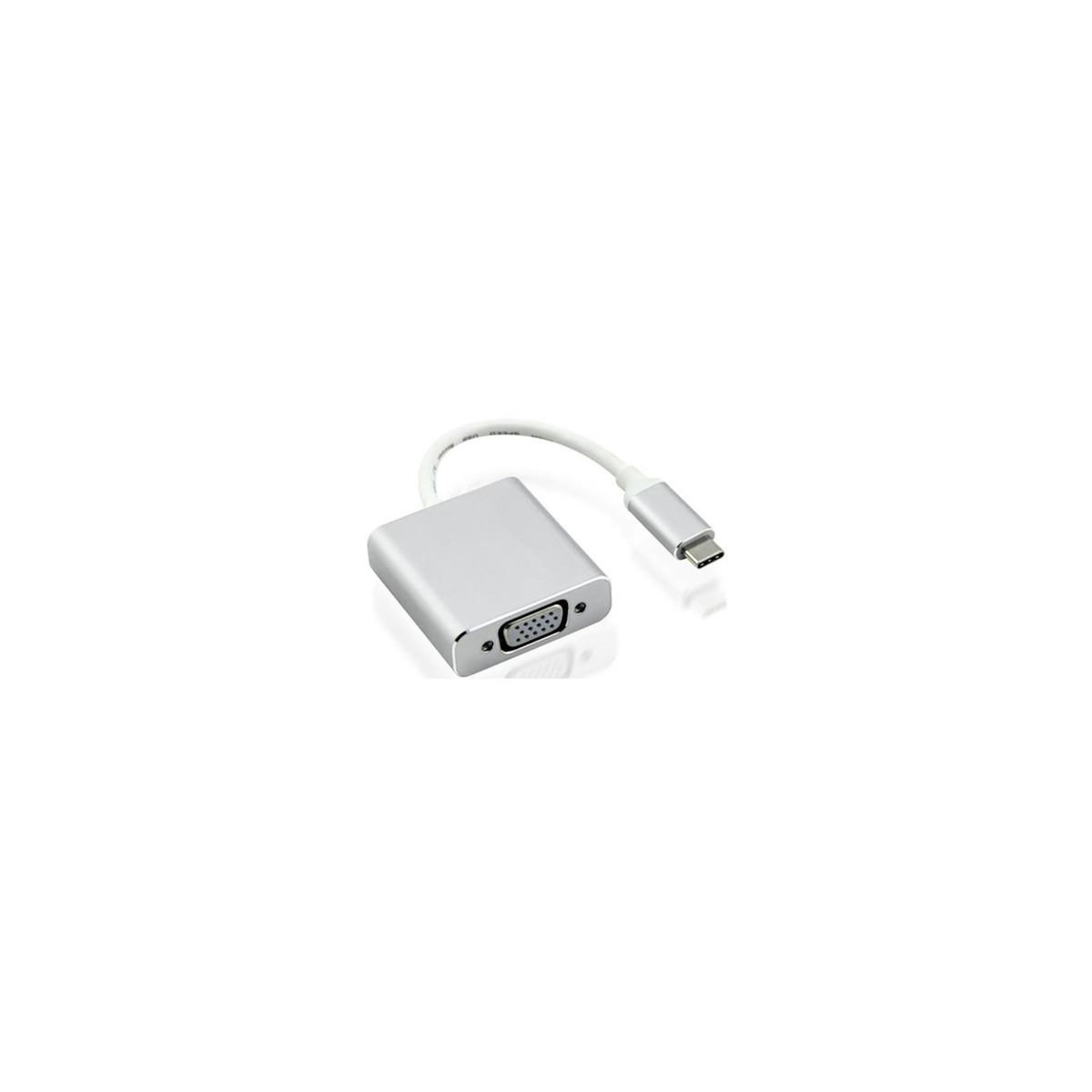 Nilox Nilox USB Type-C - VGA M/F adaptateur graphique USB Argent pas ...