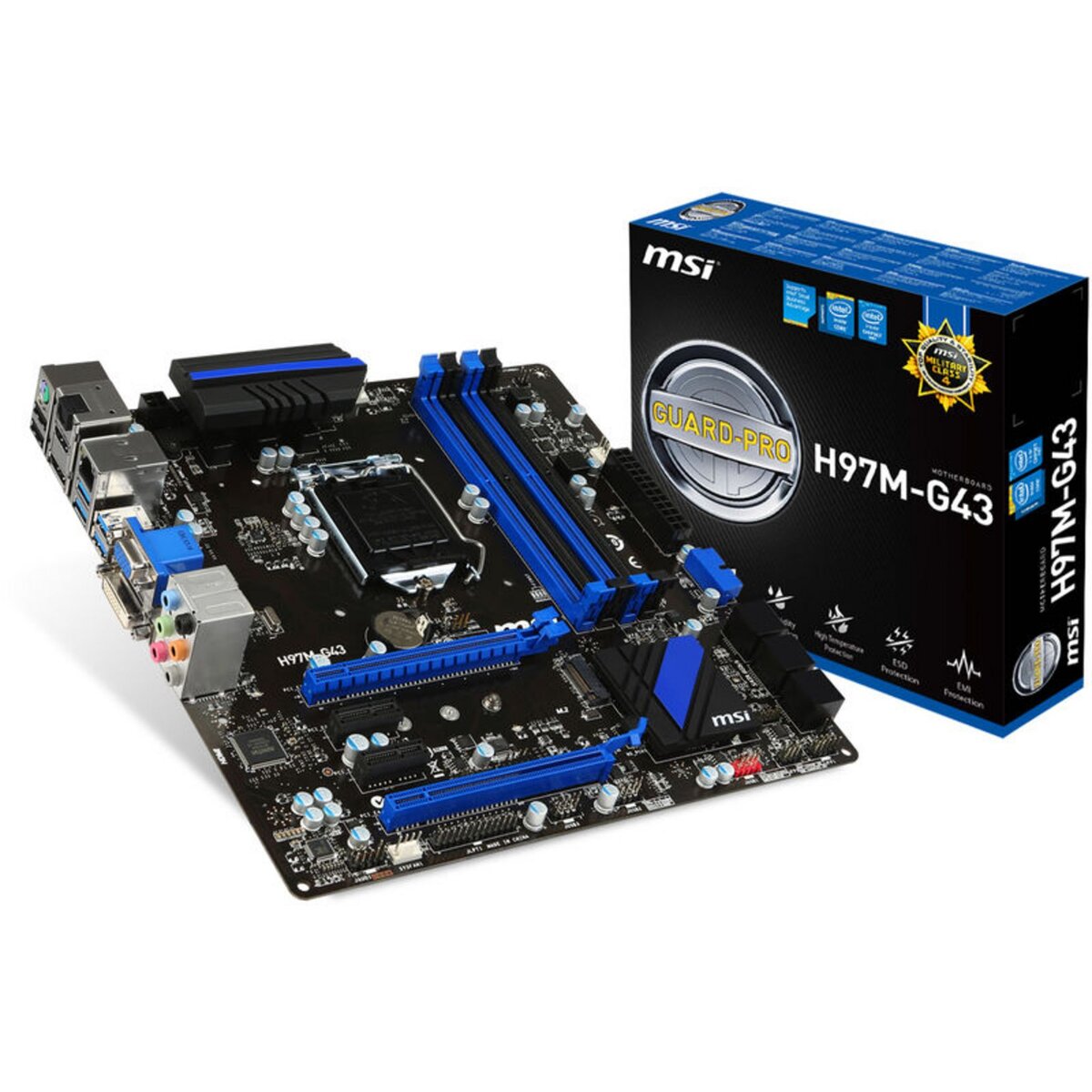 MSI Carte mere H97M-G43 pas cher - Auchan.fr MSI Carte mere H97M-G43 pas cher - Auchan.fr