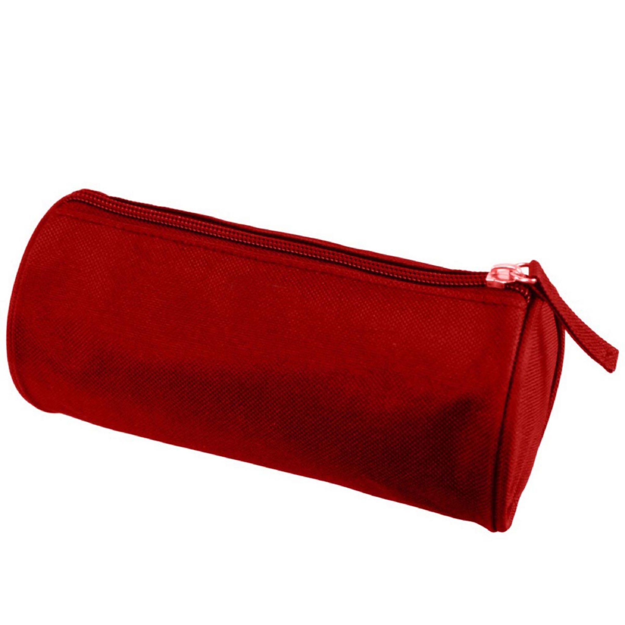 Trousse ronde couleur unie rouge pas cher - Auchan.fr
