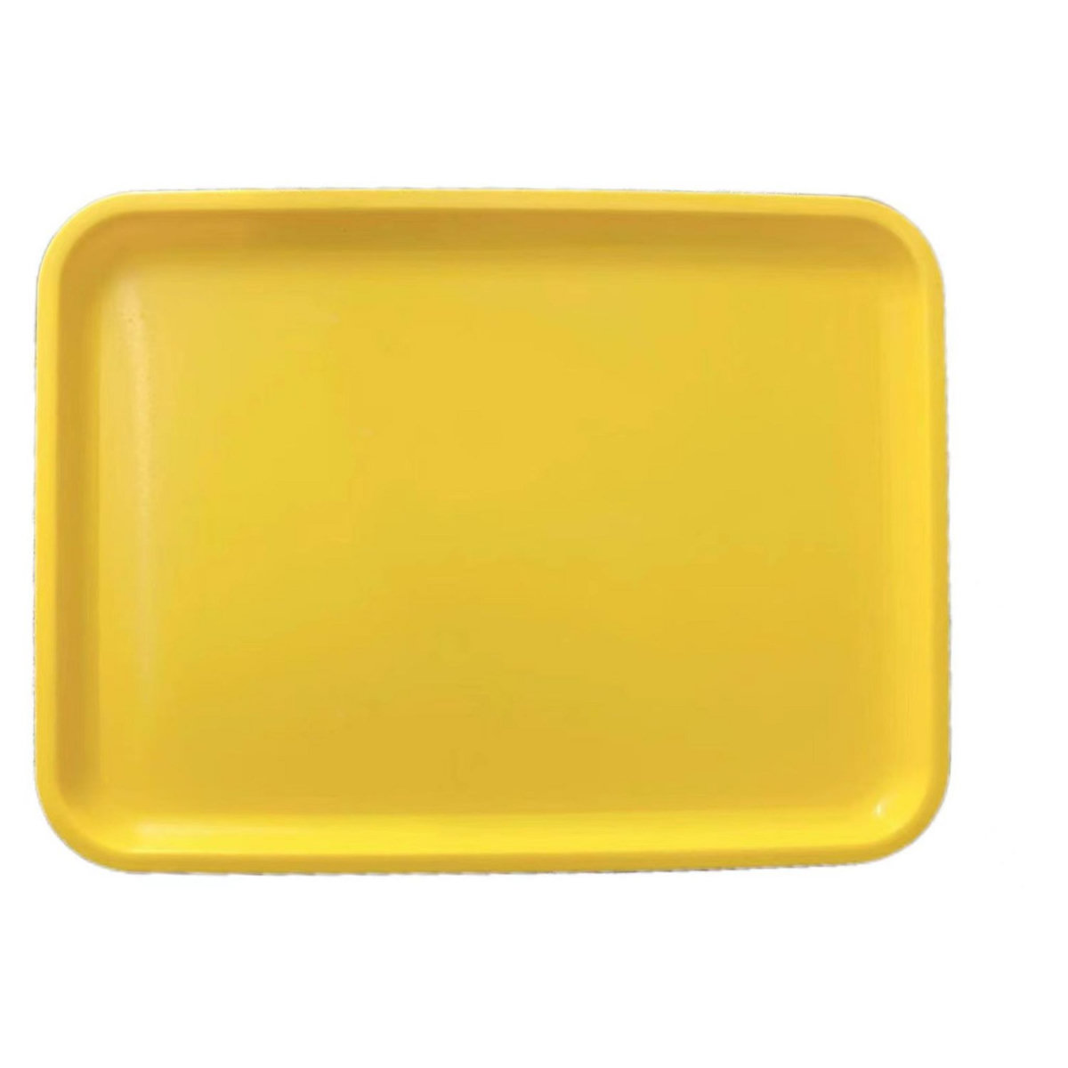 ACTUEL Plateau plastique jaune 26 x 36 cm pas cher - Auchan.fr