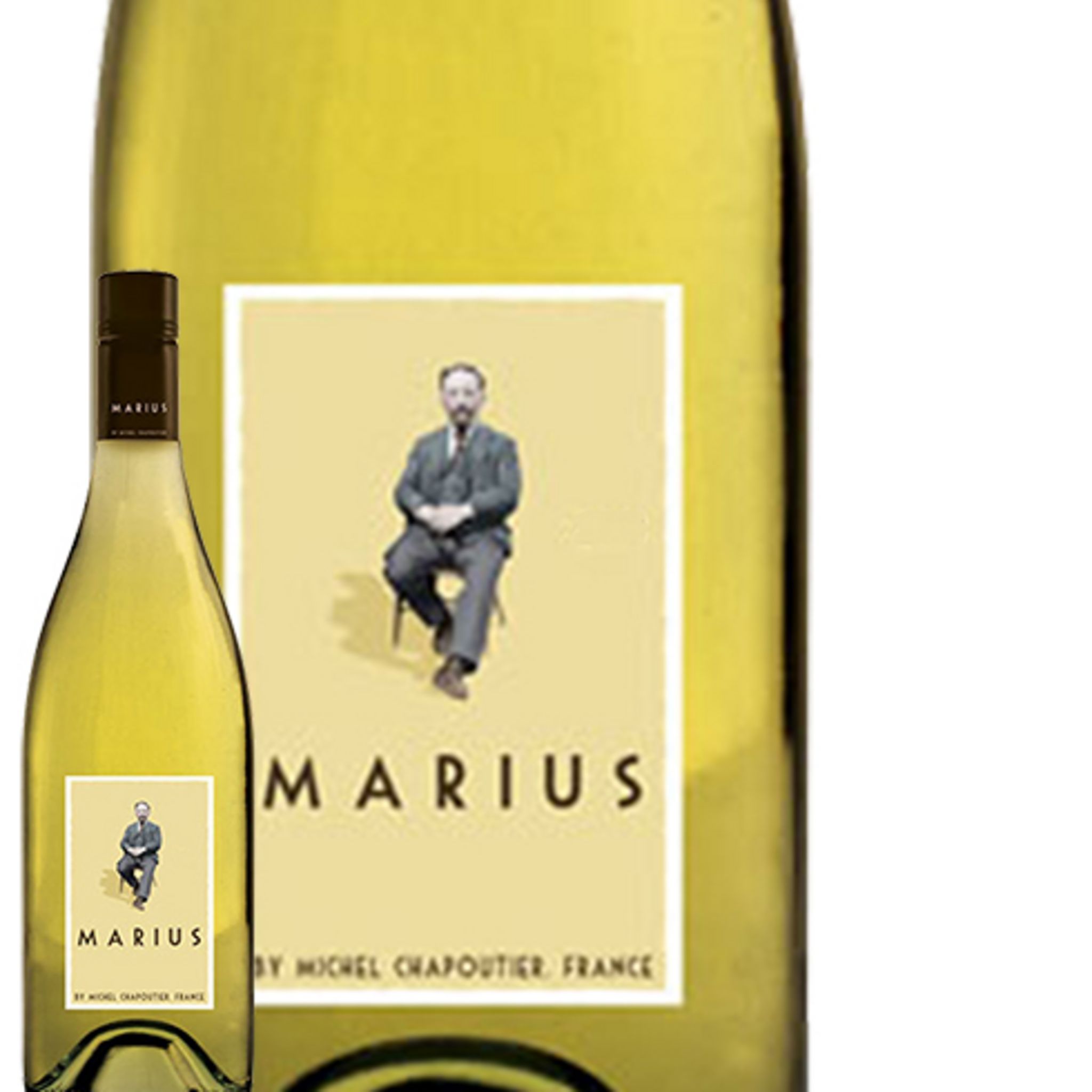 M. Chapoutier Languedoc Marius Blanc 2014 pas cher - Auchan.fr