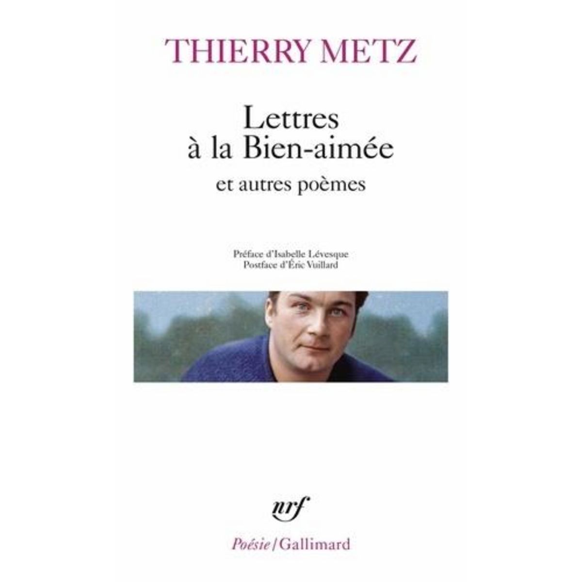 LETTRES A LA BIEN-AIMEE ET AUTRES POEMES, Metz Thierry pas cher - Auchan.fr