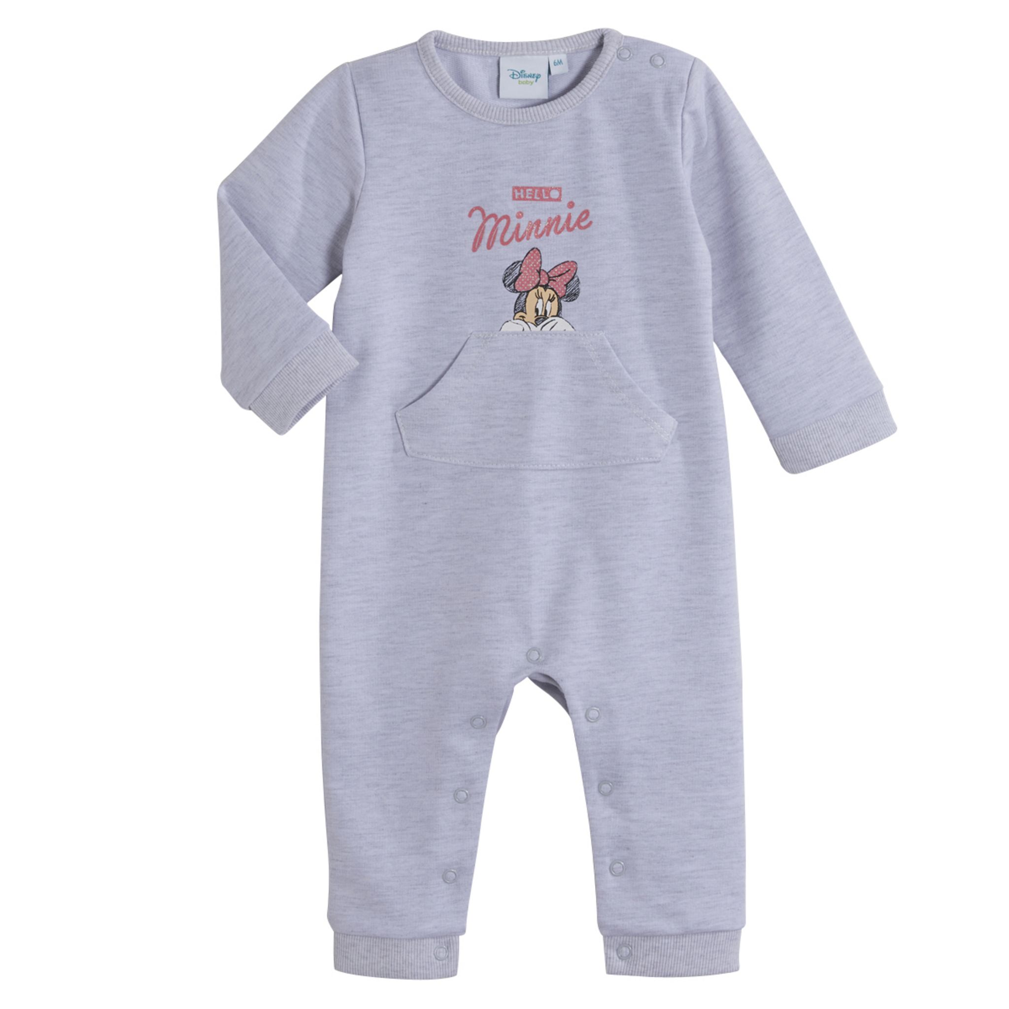 MINNIE Combinaison molleton bébé fille pas cher - Auchan.fr