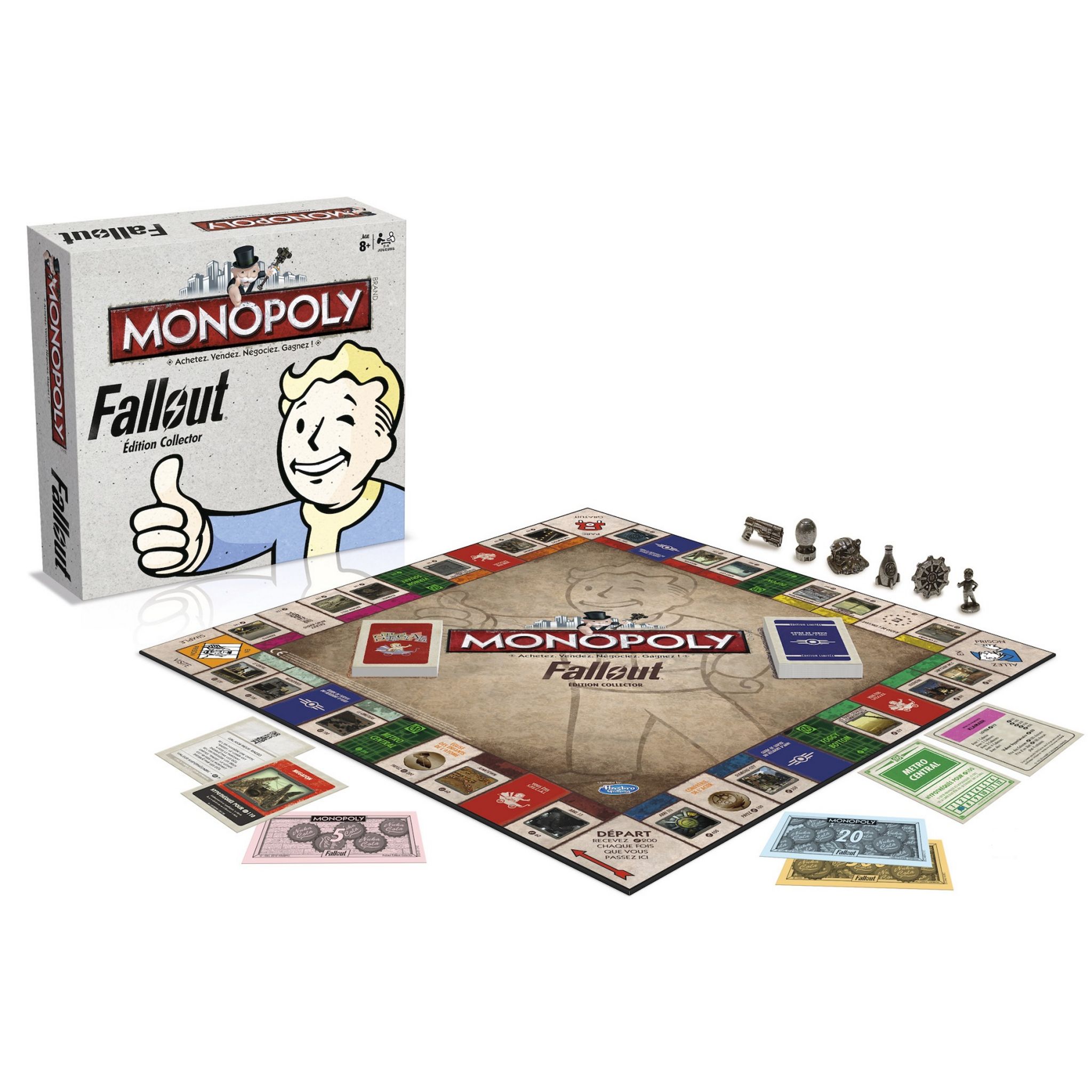 WINNING MOVES Monopoly Fallout pas cher - Auchan.fr