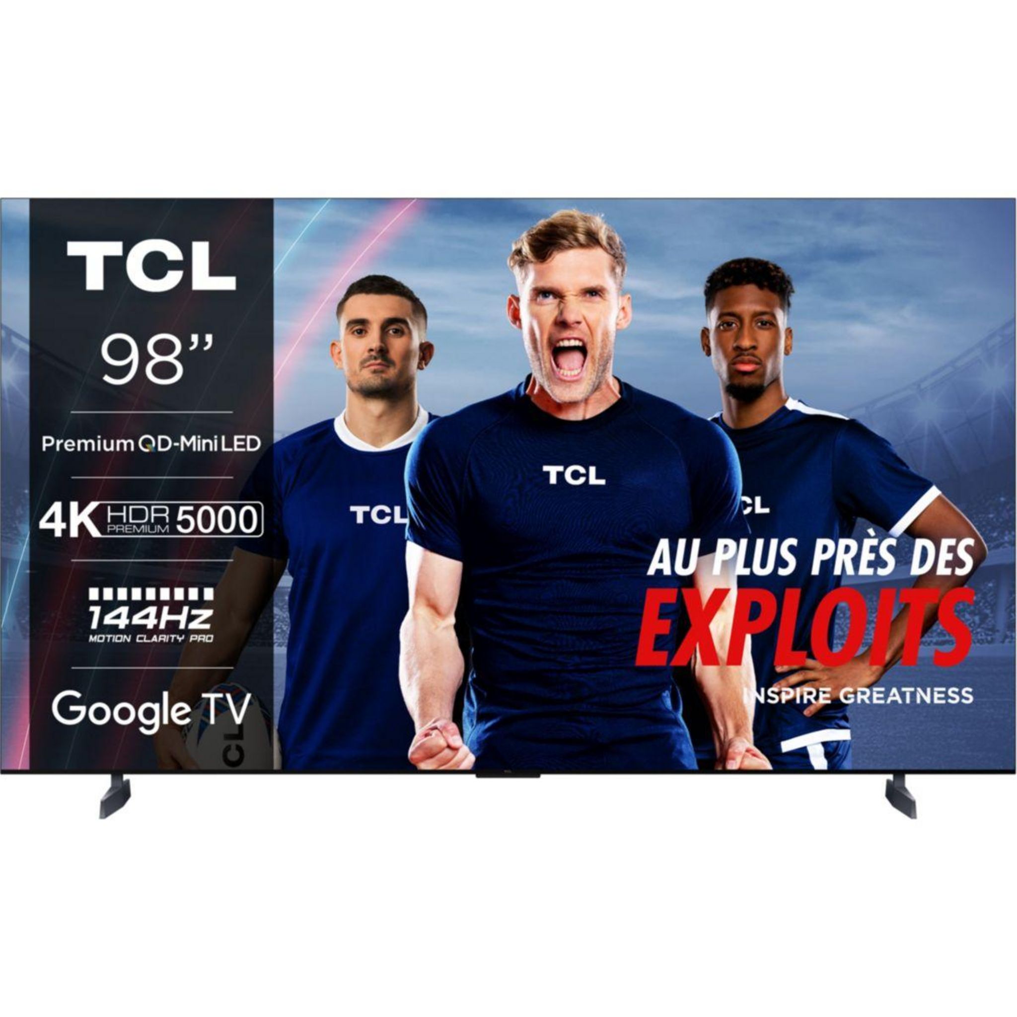 TCL TV QLED Mini LED 98X955 pas cher - Auchan.fr