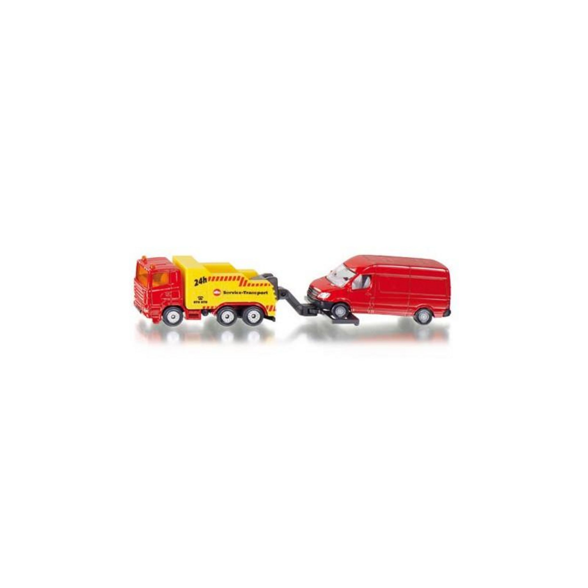 SIKU SIKU 1667 Towing vehicle with passenger car pas cher - Auchan.fr