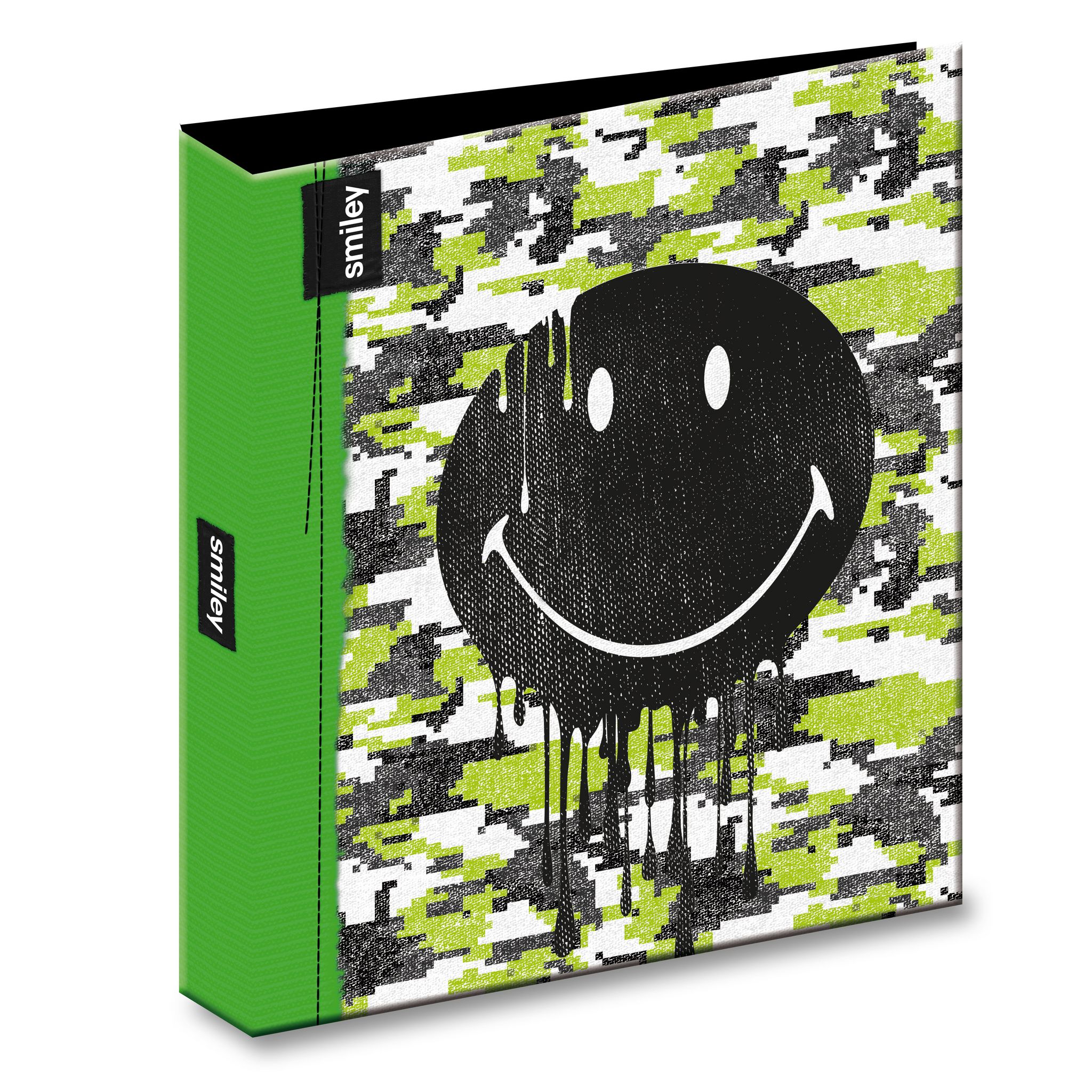Classeur rigide A4 Smiley vert pas cher - Auchan.fr