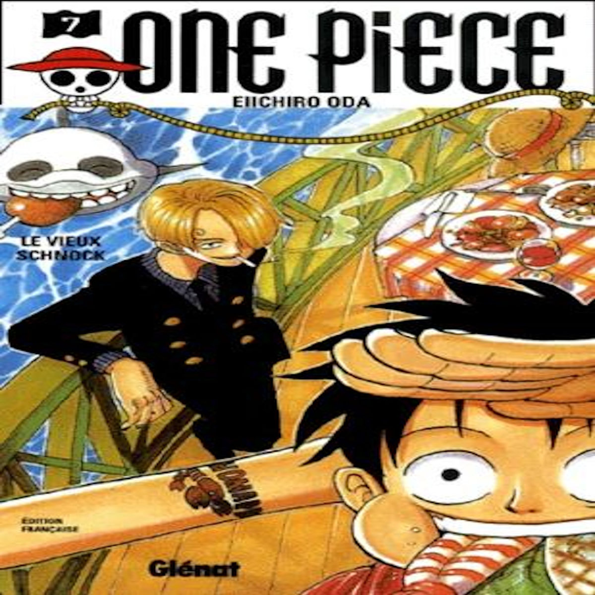 ONE PIECE TOME 7 : LE VIEUX SCHNOCK, Oda Eiichirô pas cher - Auchan.fr