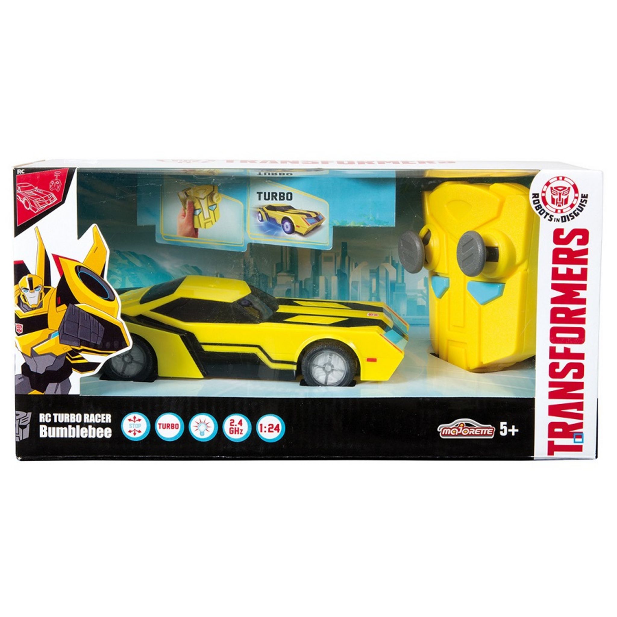 SMOBY Transformers - Véhicule RC 1/24 Bumblebee pas cher - Auchan.fr