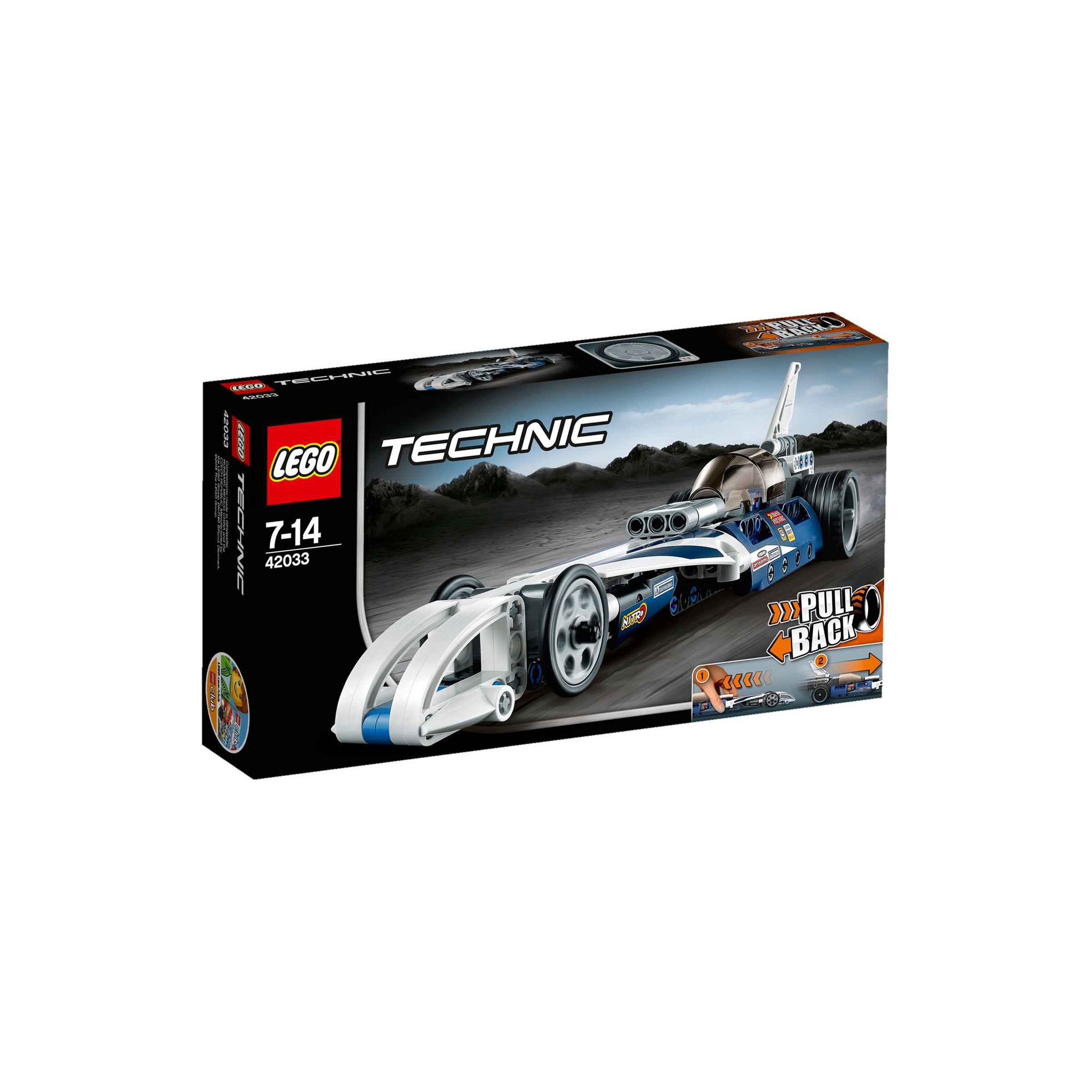 LEGO Technic 42033 - Le bolide imbattable pas cher - Auchan.fr