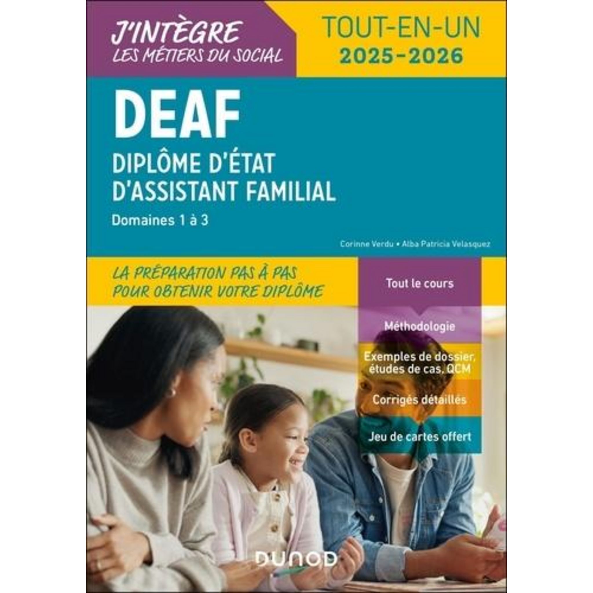 DEAF DIPLOME D'ETAT D'ASSISTANT FAMILIAL. TOUT-EN-UN, EDITION 2025-2026, Verdu Corinne pas cher ...