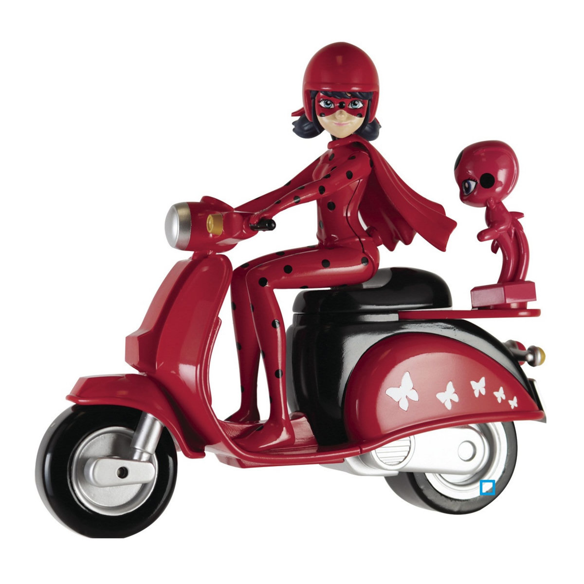 BANDAI Miraculous Ladybug - Ladybug et son Scooter pas cher - Auchan.fr
