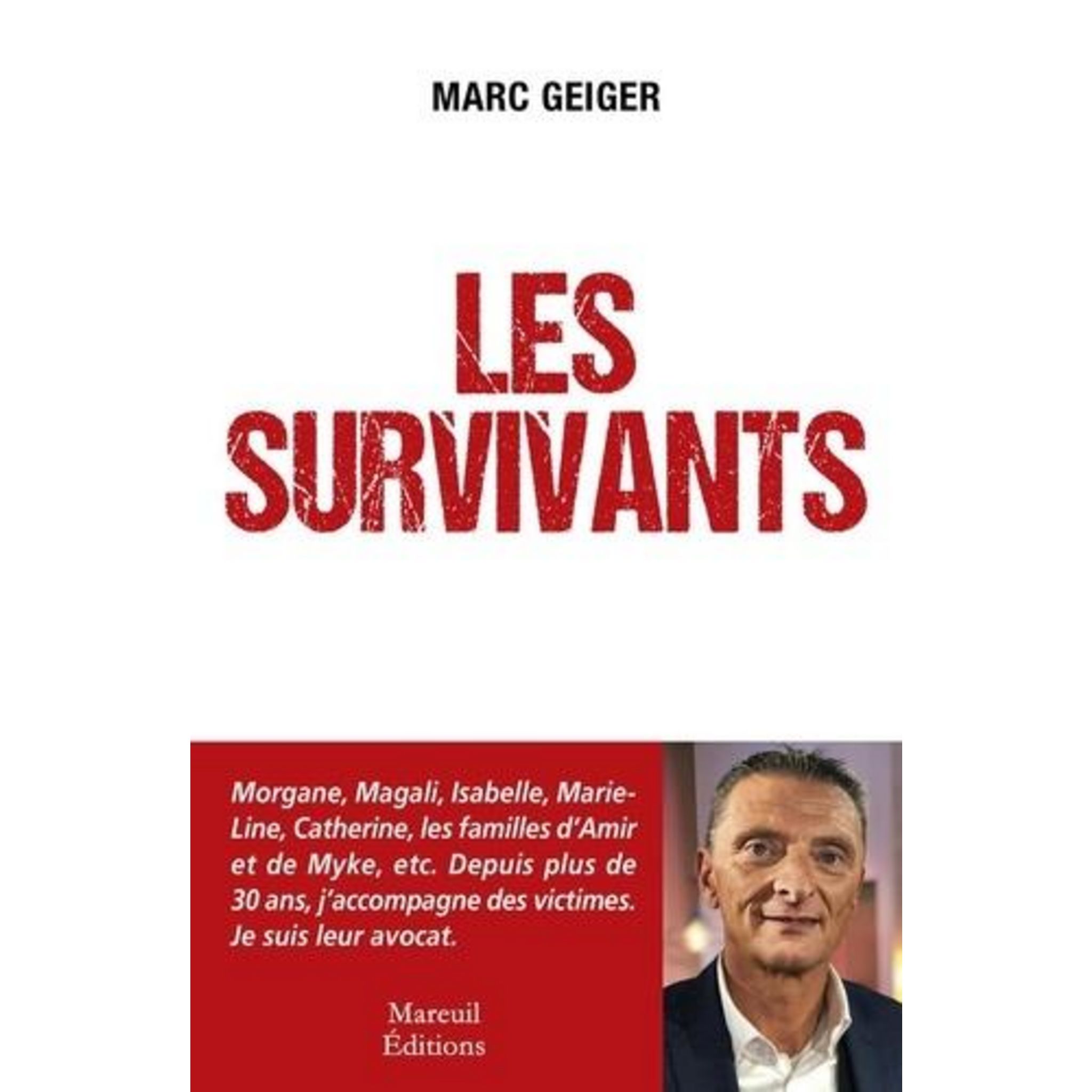 LES SURVIVANTS, Geiger Marc pas cher - Auchan.fr