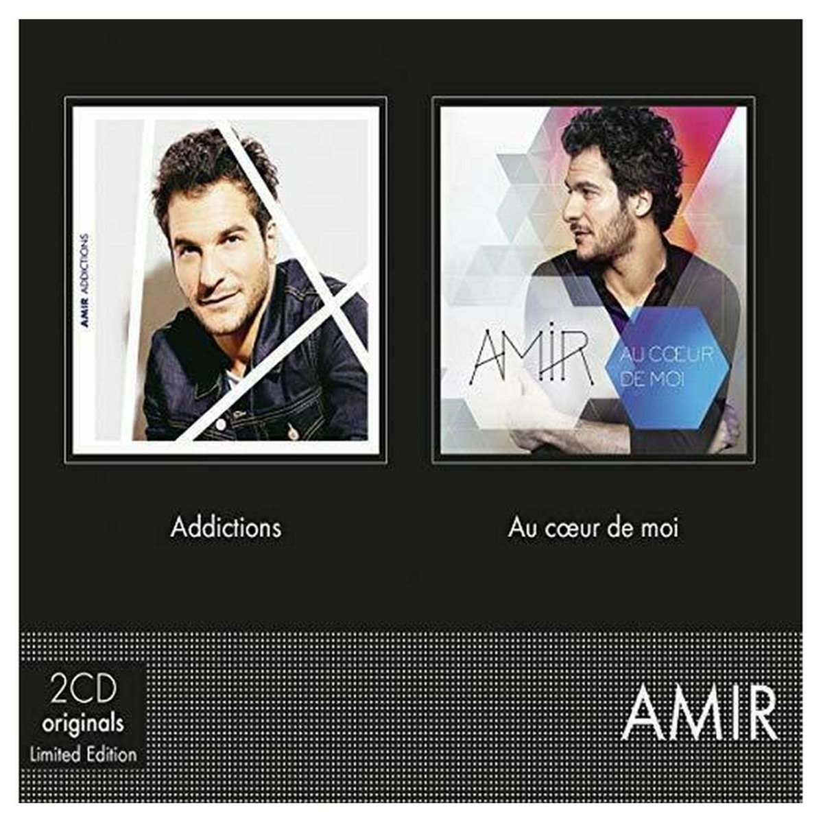 Coffret CD Amir Addictions Nouvelle Version / Au Coeur de moi pas cher ...