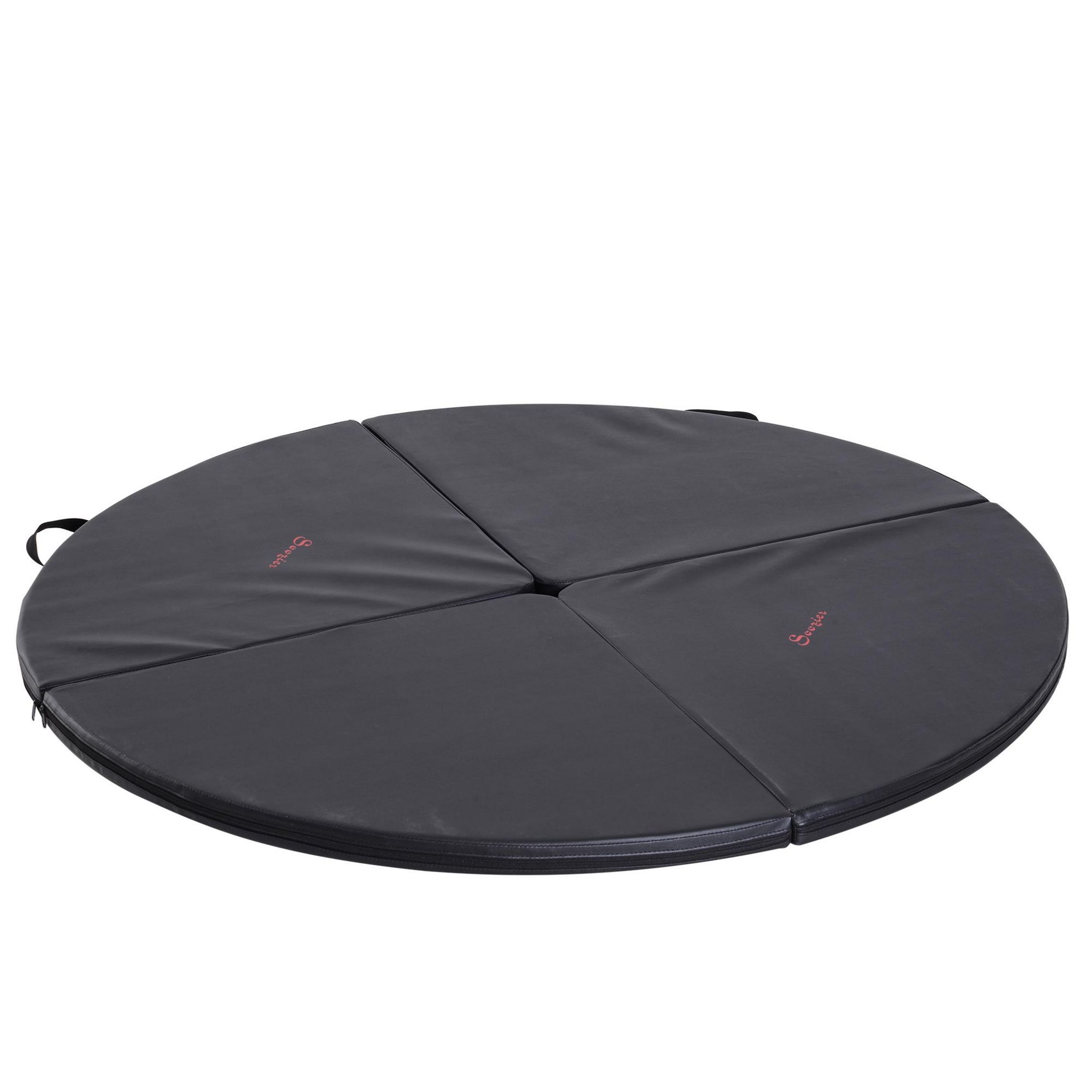 HOMCOM Tapis de pole dance pliable - pole dance mat - tapis de ...