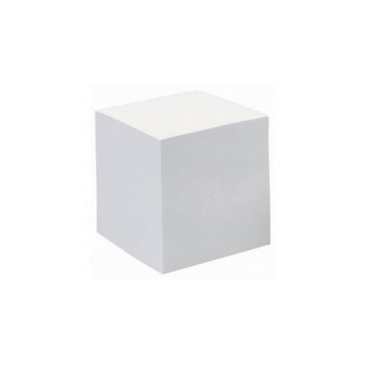 POUCE Bloc cube Papier blanc 1er prix 9x9x9xcm pas cher - Auchan.fr