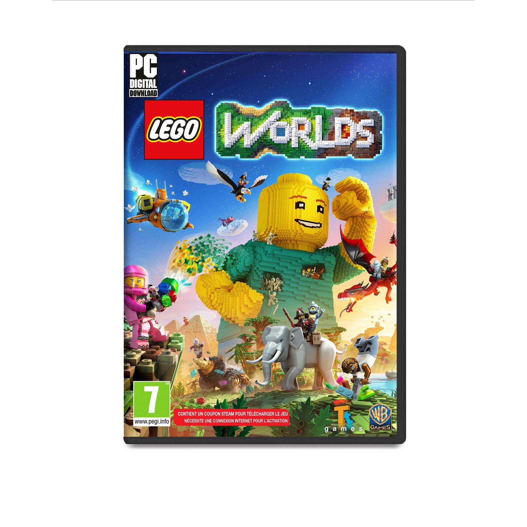 Lego Worlds PC pas cher - Auchan.fr