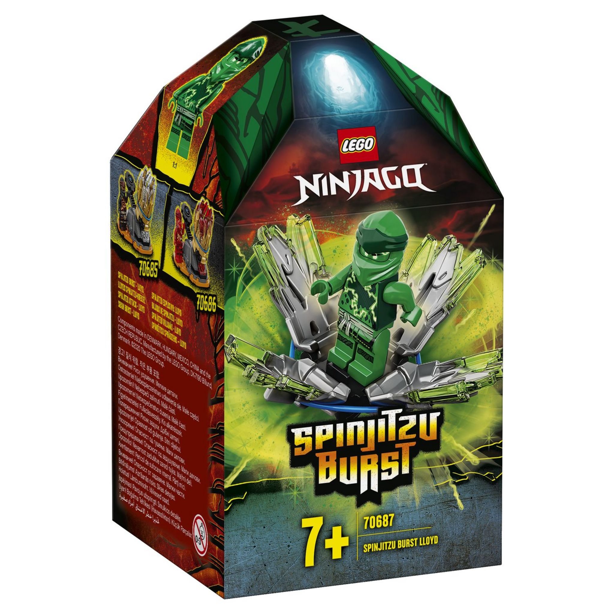 LEGO NINJAGO 70687 - Spinjitzu Attack - Lloyd pas cher - Auchan.fr