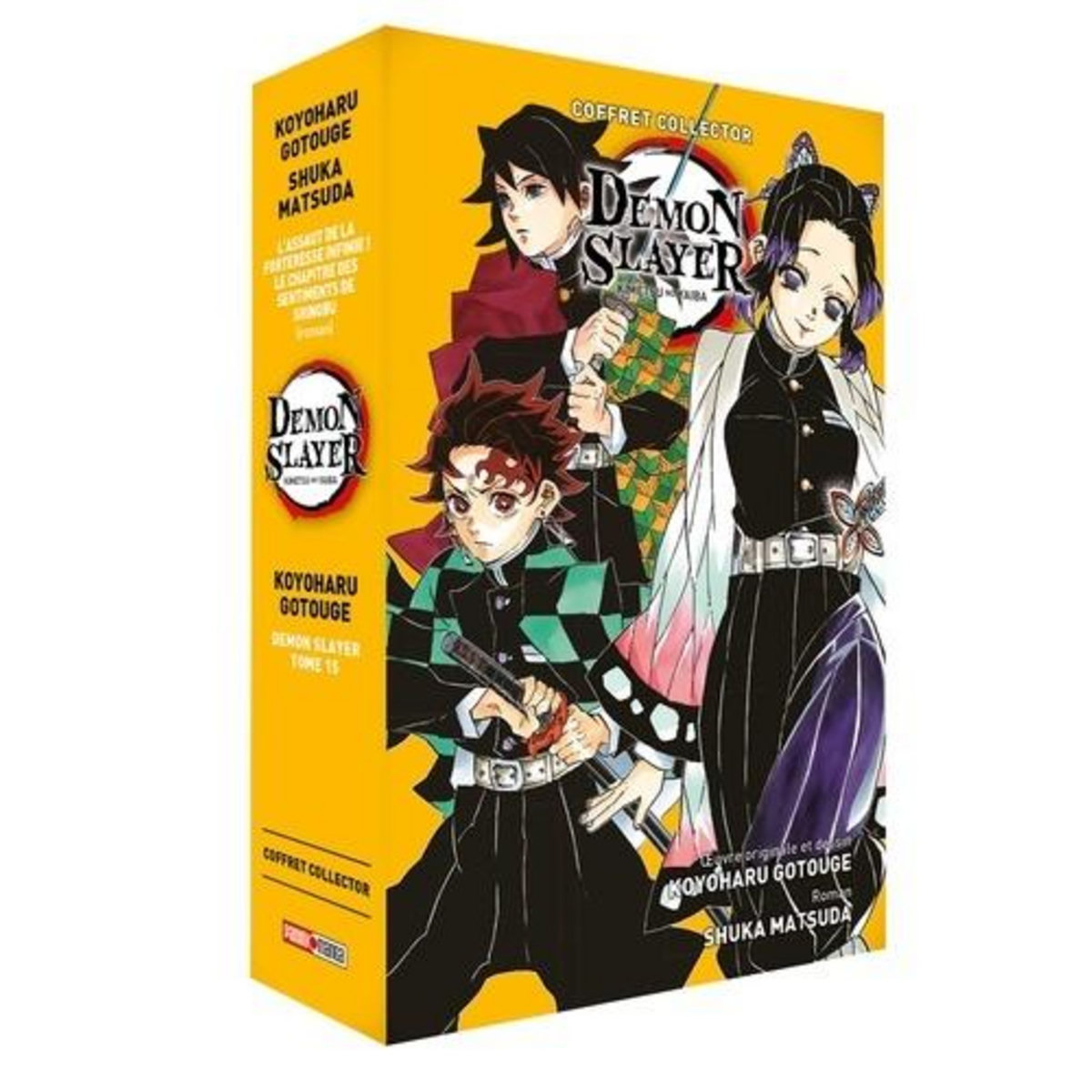 DEMON SLAYER : COFFRET EN 2 VOLUMES : DEMON SLAYER TOME 15 ET DEMON ...