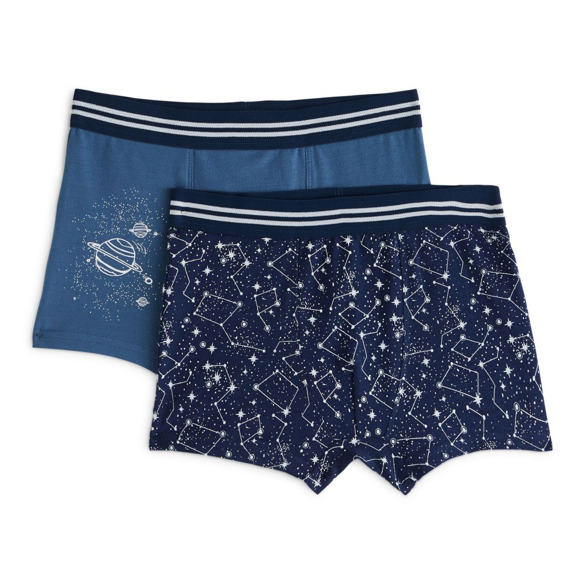 INEXTENSO Lot de 2 boxers fantaisies garçon pas cher - Auchan.fr