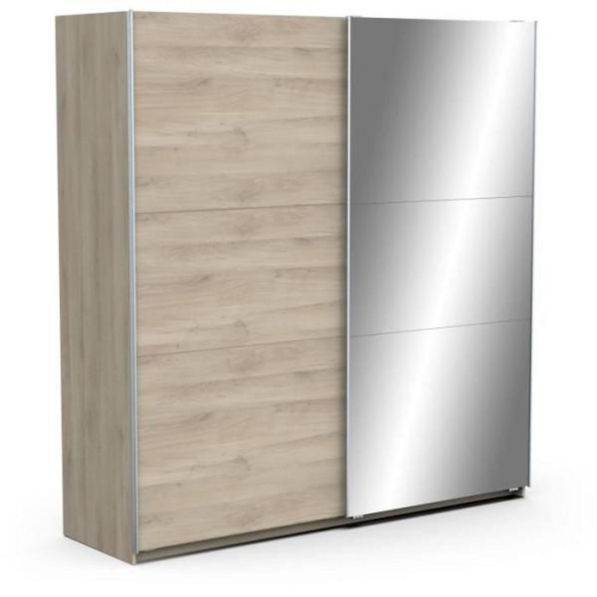 Demeyere Armoire GHOST - Décor chene kronberg - 2 Portes coulissntes ...