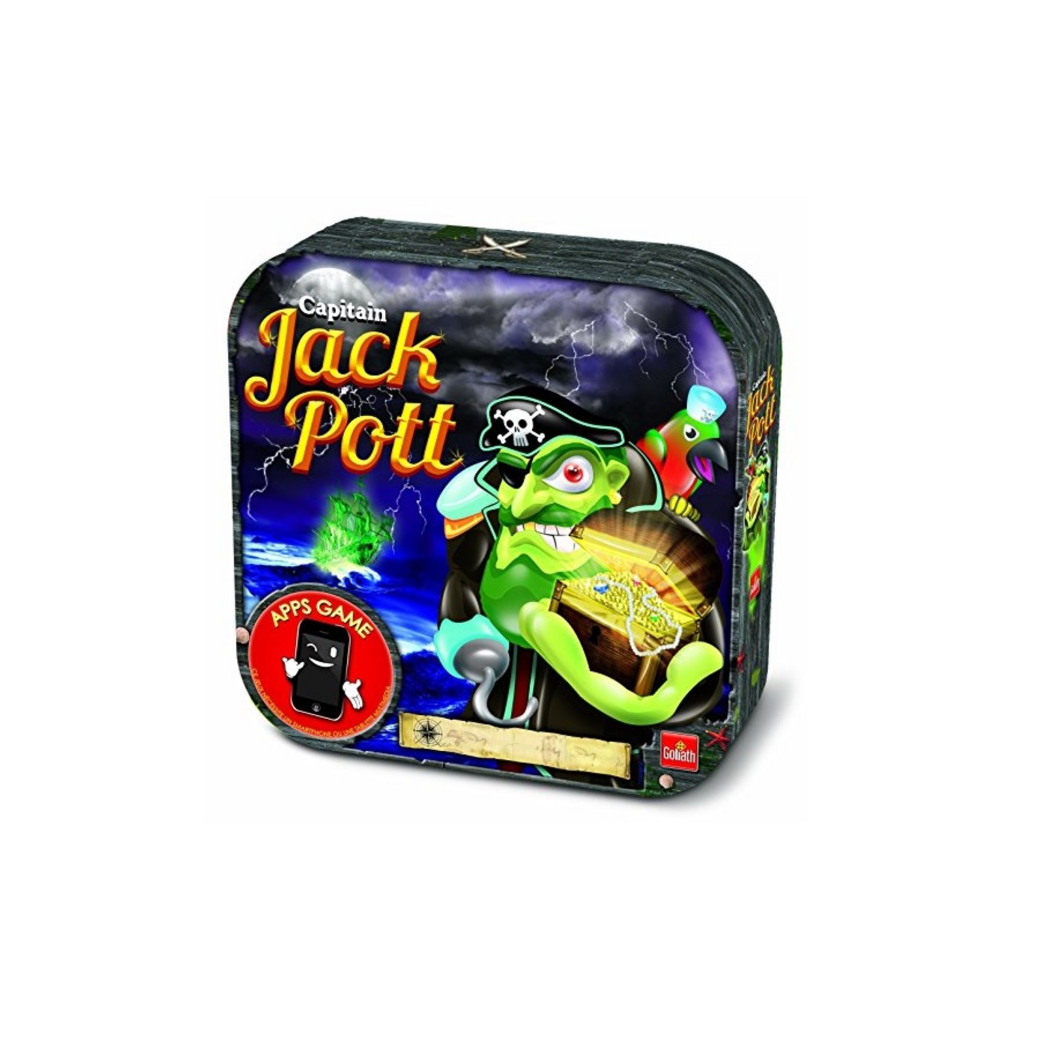 GOLIATH Jeu de société Captain jack 'pott appgame pas cher - Auchan.fr