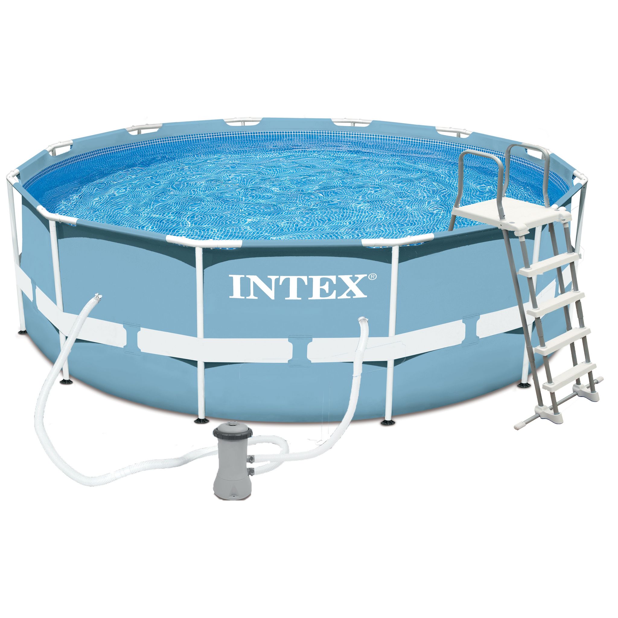 INTEX Kit piscine tubulaire ronde PRISM pas cher - Auchan.fr