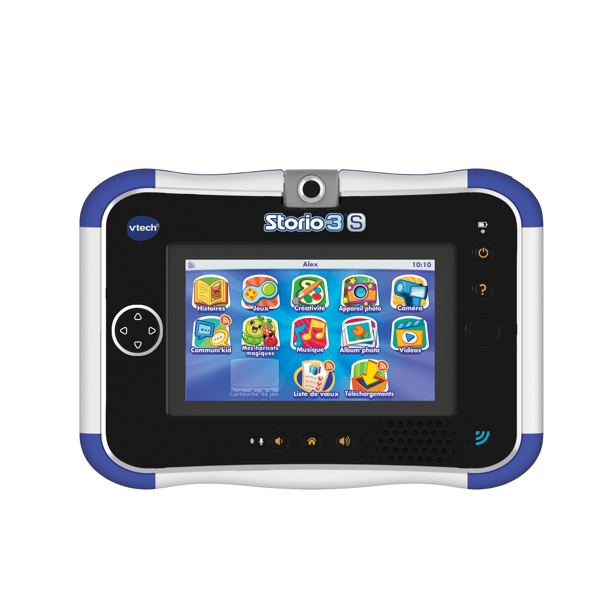 VTECH Console Storio 3S bleue + Power Pack pas cher - Auchan.fr