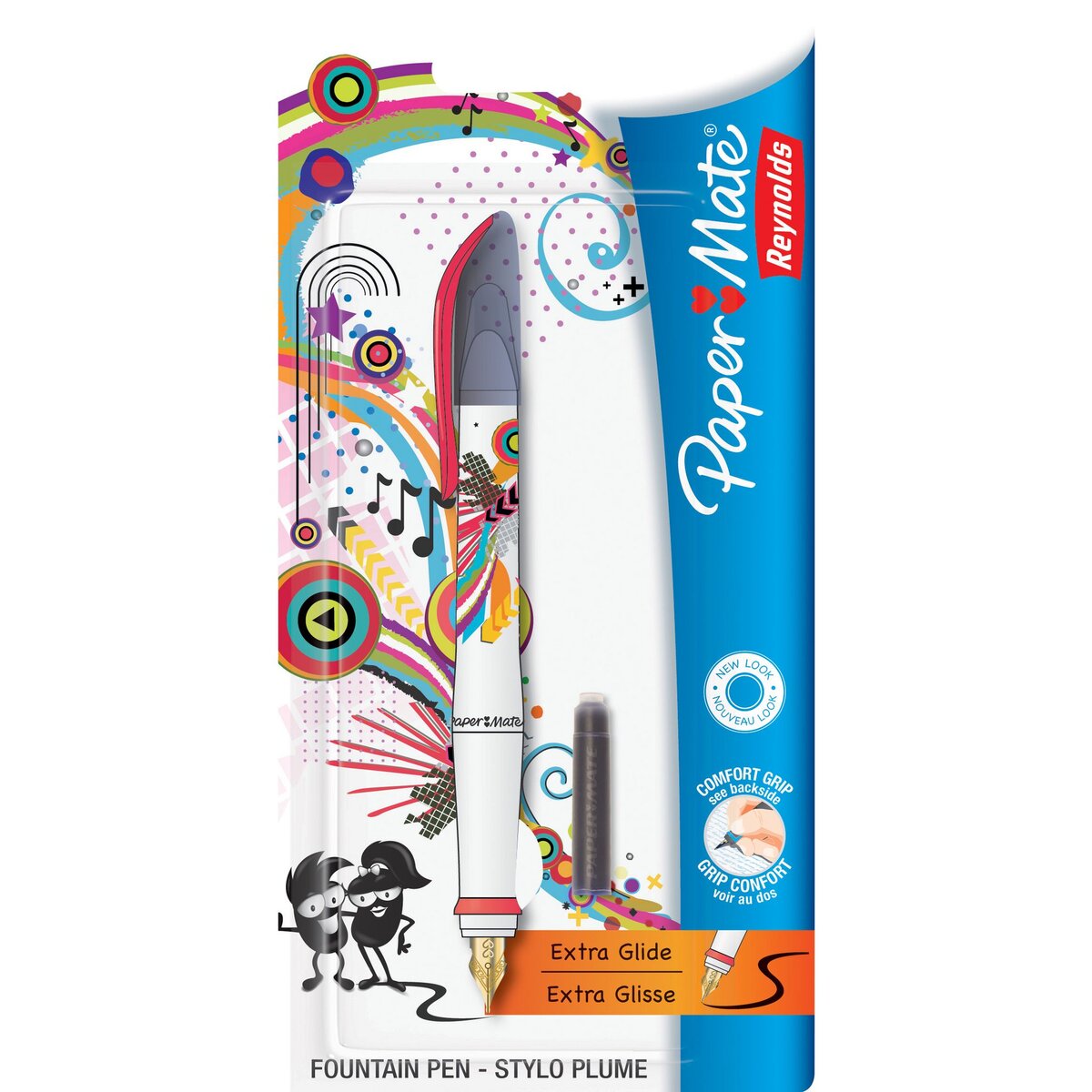 REYNOLDS Stylo plume Ado Mixte Musik pas cher - Auchan.fr