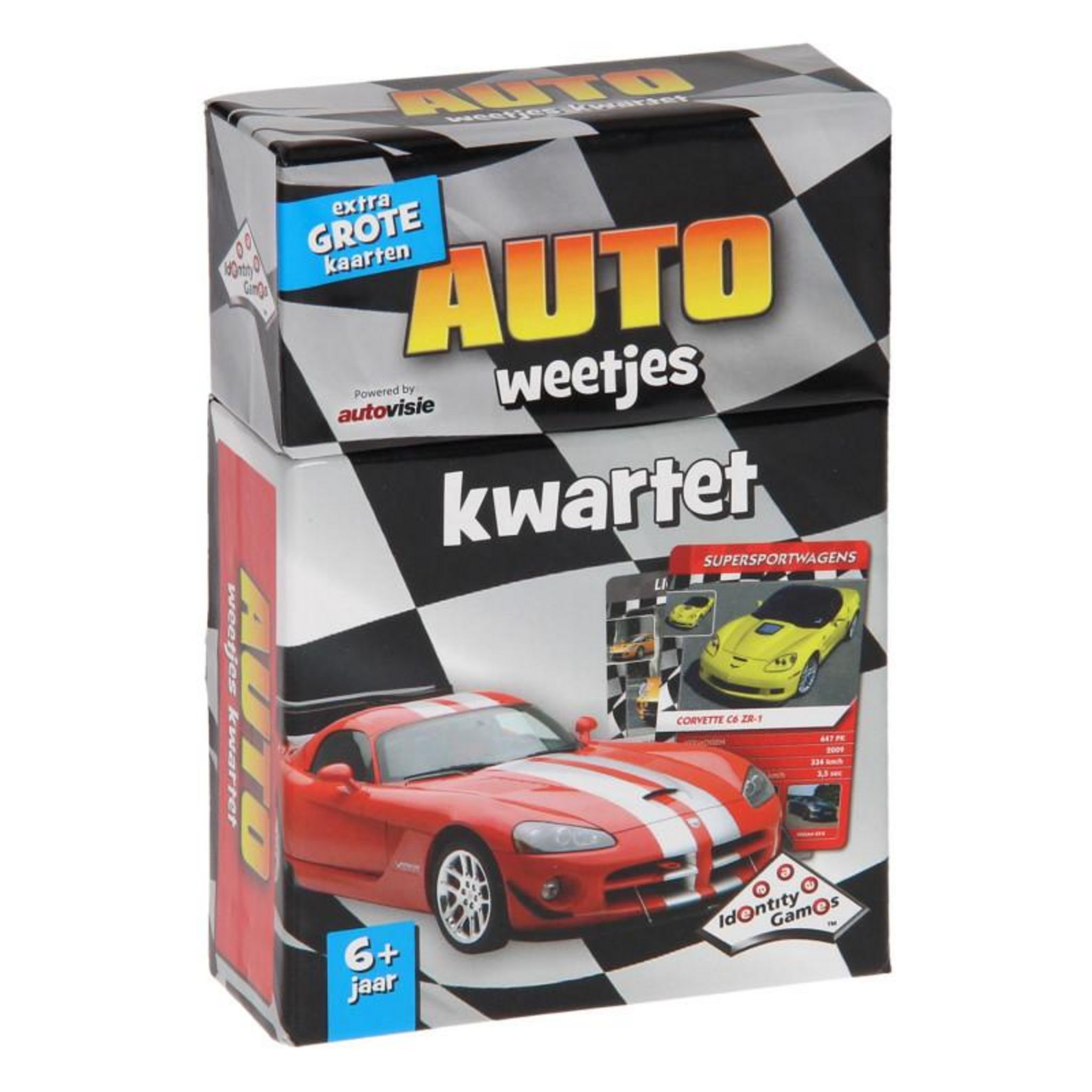 IDENTITY GAMES IDENTITY GAMES Car Facts Quartet pas cher - Auchan.fr