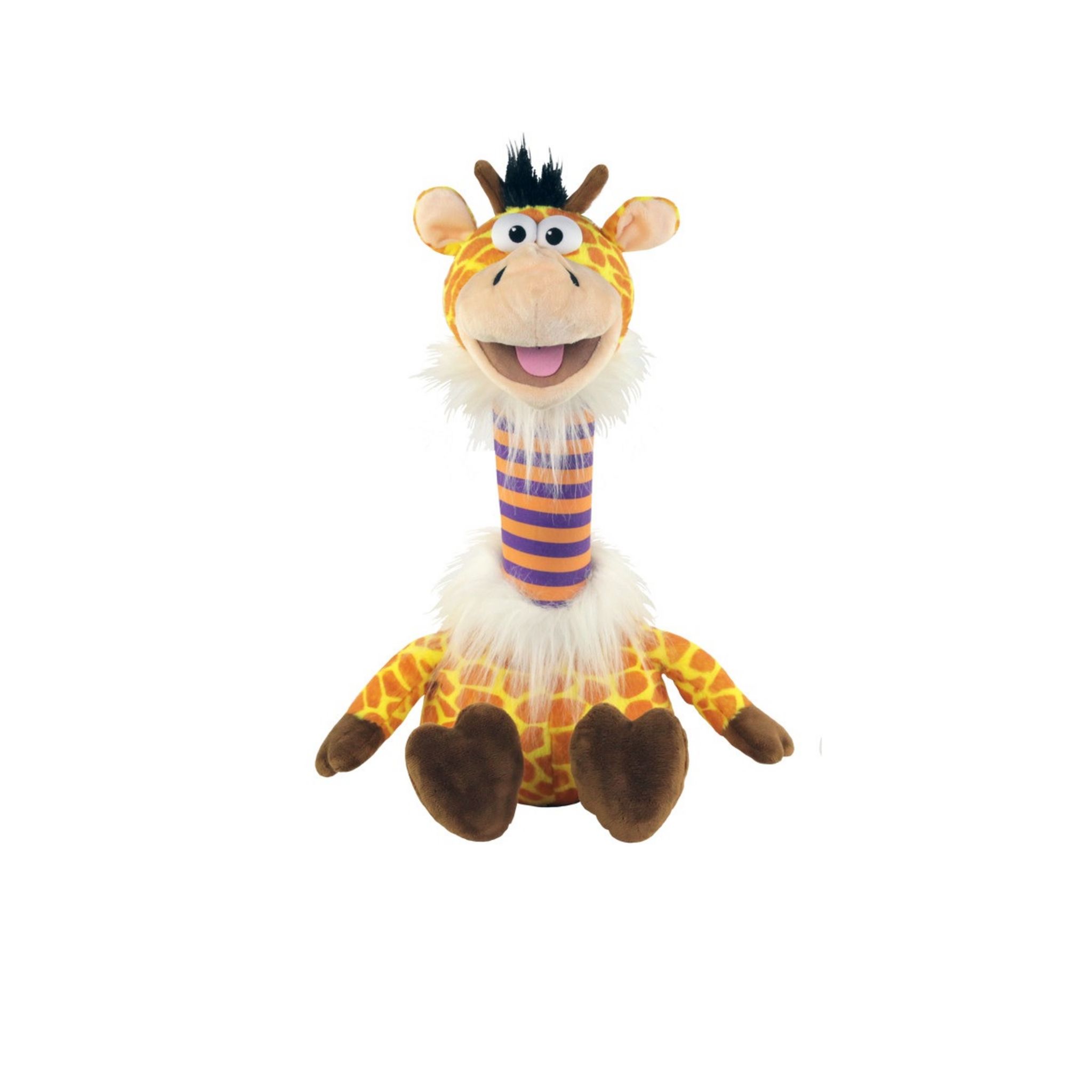SPLASH TOYS Mimic Mees - Peluche Ventriloque girafe pas cher - Auchan.fr