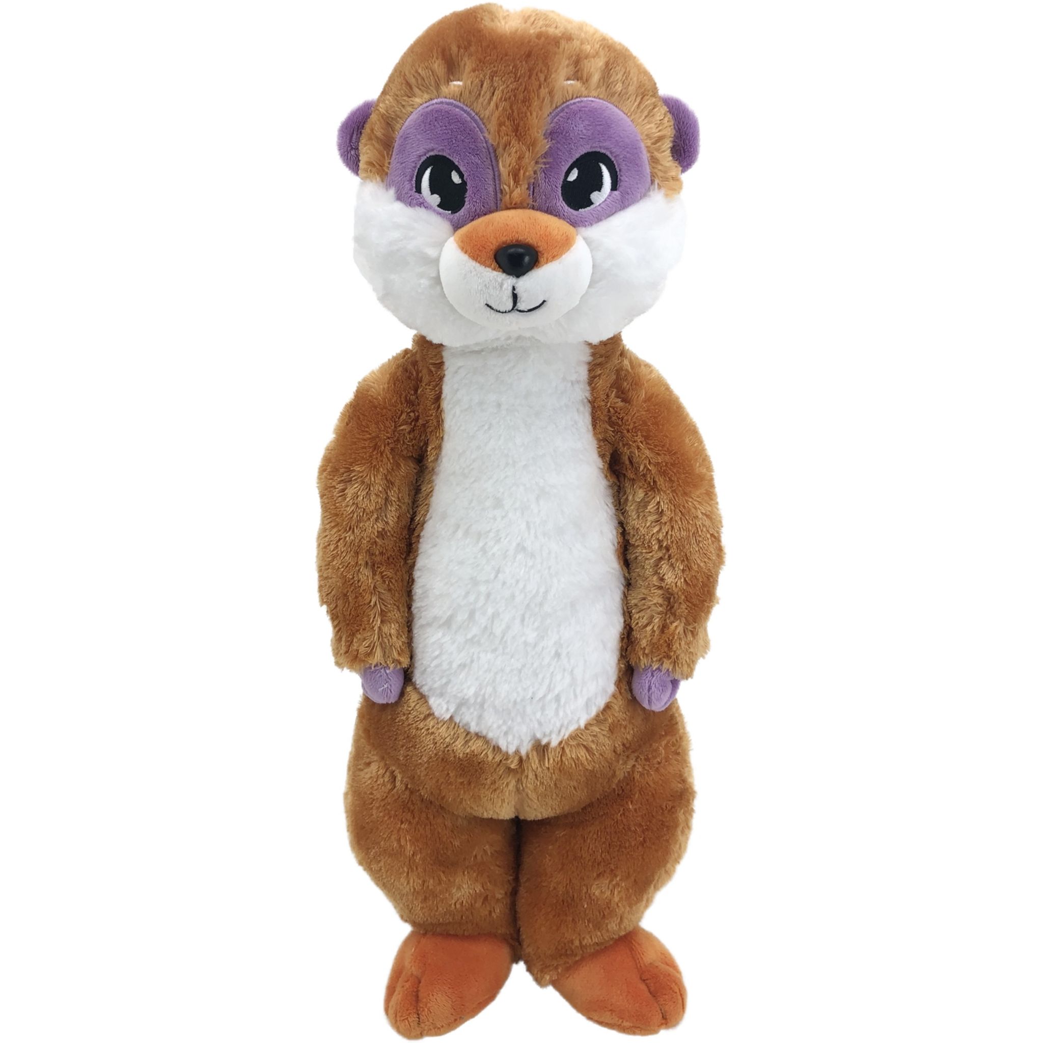 One Two Fun Peluche grand suricat marron clair pas cher - Auchan.fr
