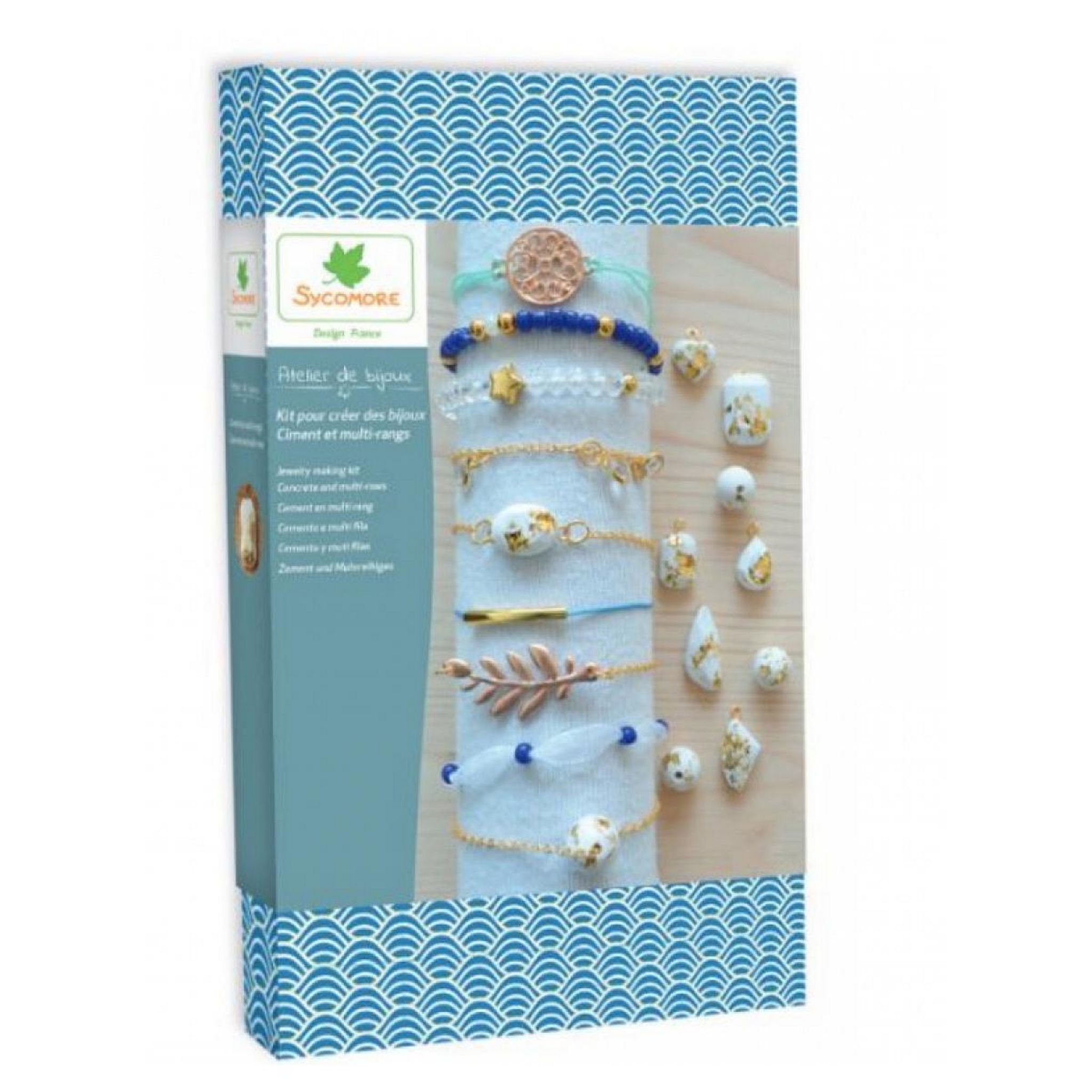 Au Sycomore Atelier de bijoux - Kit pour créer des bijoux Ciment et ...