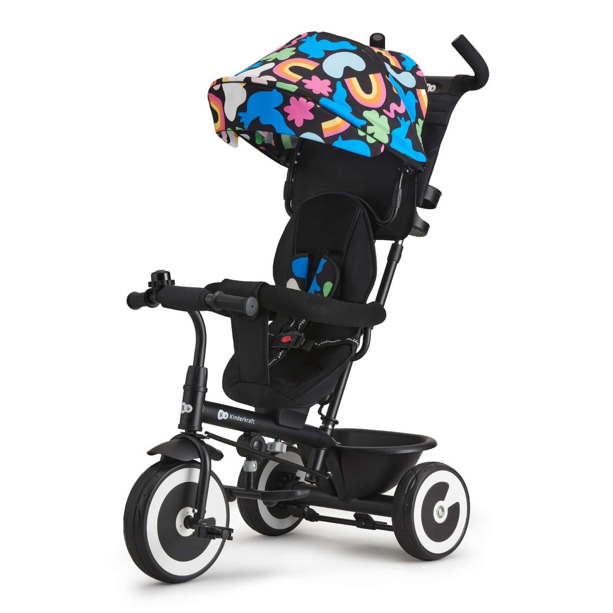 KINDERKRAFT Tricycle evolutif poussette avec pare soleil regl pas cher ...