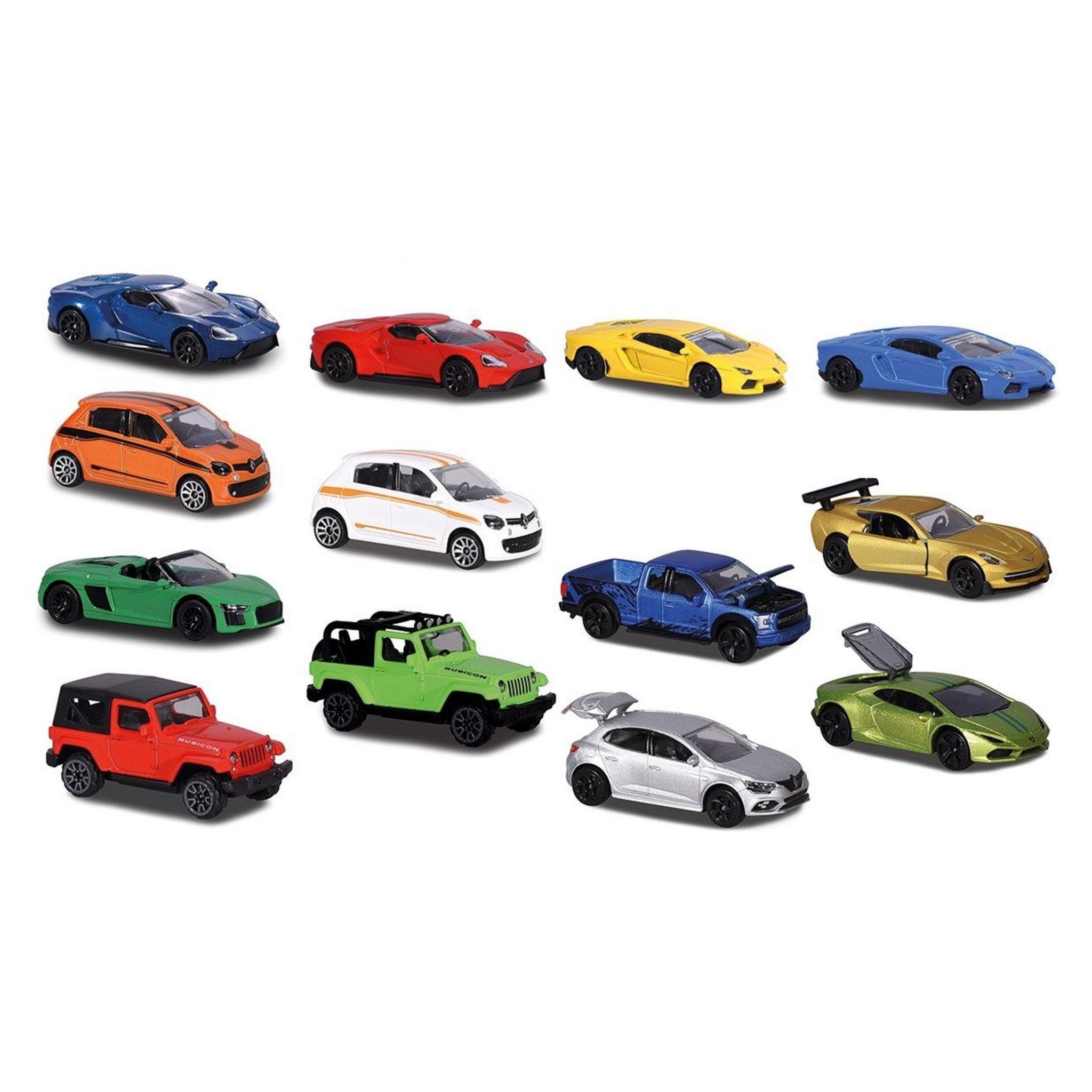 MAJORETTE Pack 13 miniatures échelle 1/64e pas cher - Auchan.fr