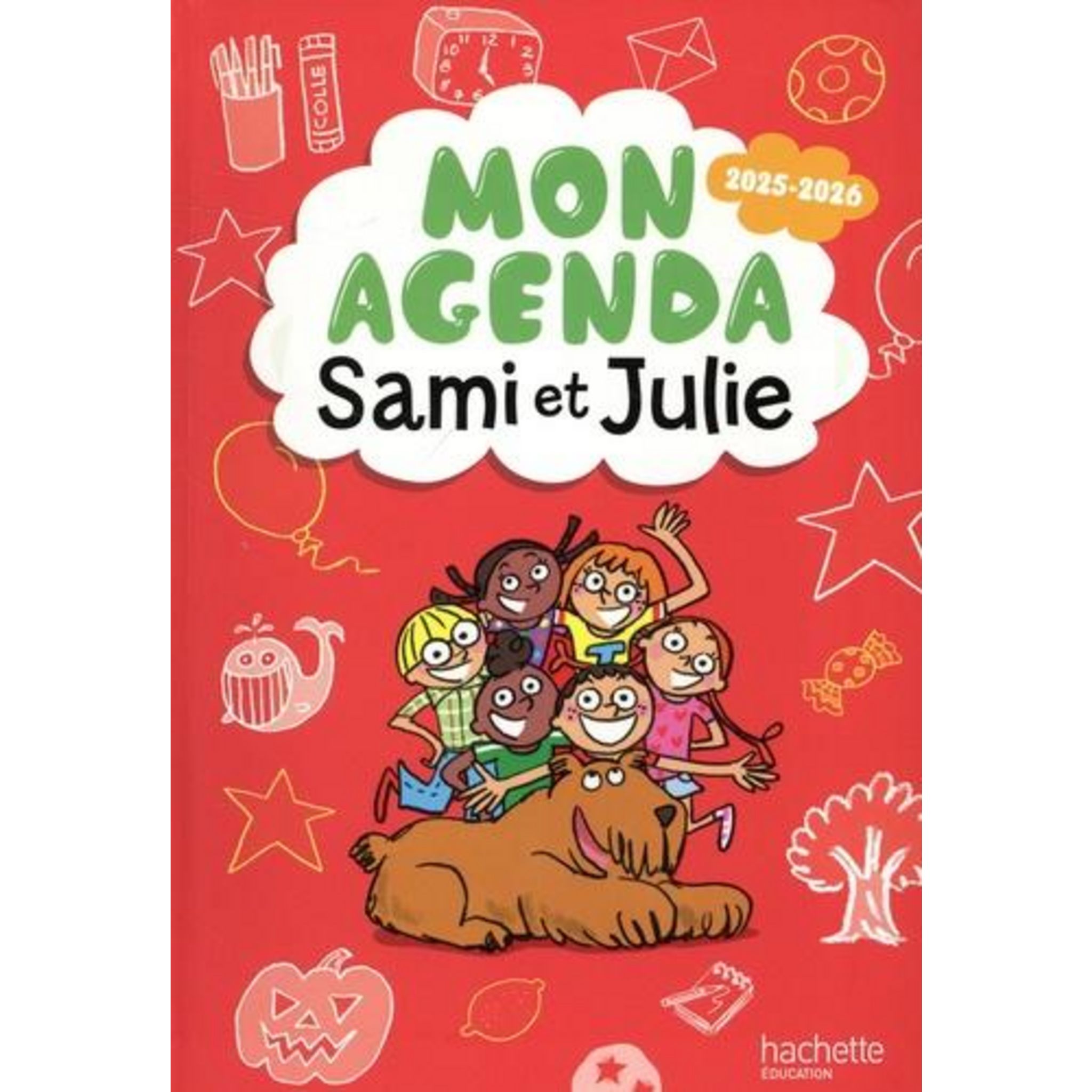 MON AGENDA SAMI ET JULIE. EDITION 2025-2026, Lebrun Sandra pas cher ...