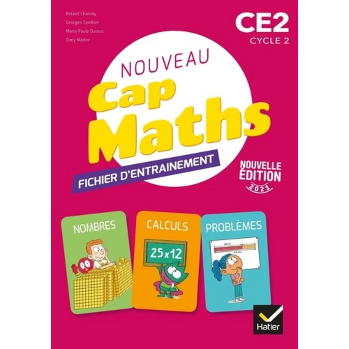 MATHS CE2 CYCLE 2 CAP MATHS. FICHIER ENTRAINEMENT, CAHIER GEOMETRIE, LIVRET PROBLEMES ET ENIGMES ...