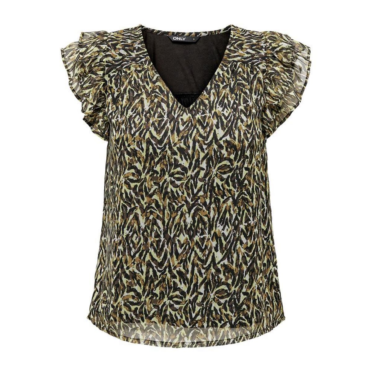 Only Blouse /Noire Femme Only Leliza pas cher - Auchan.fr