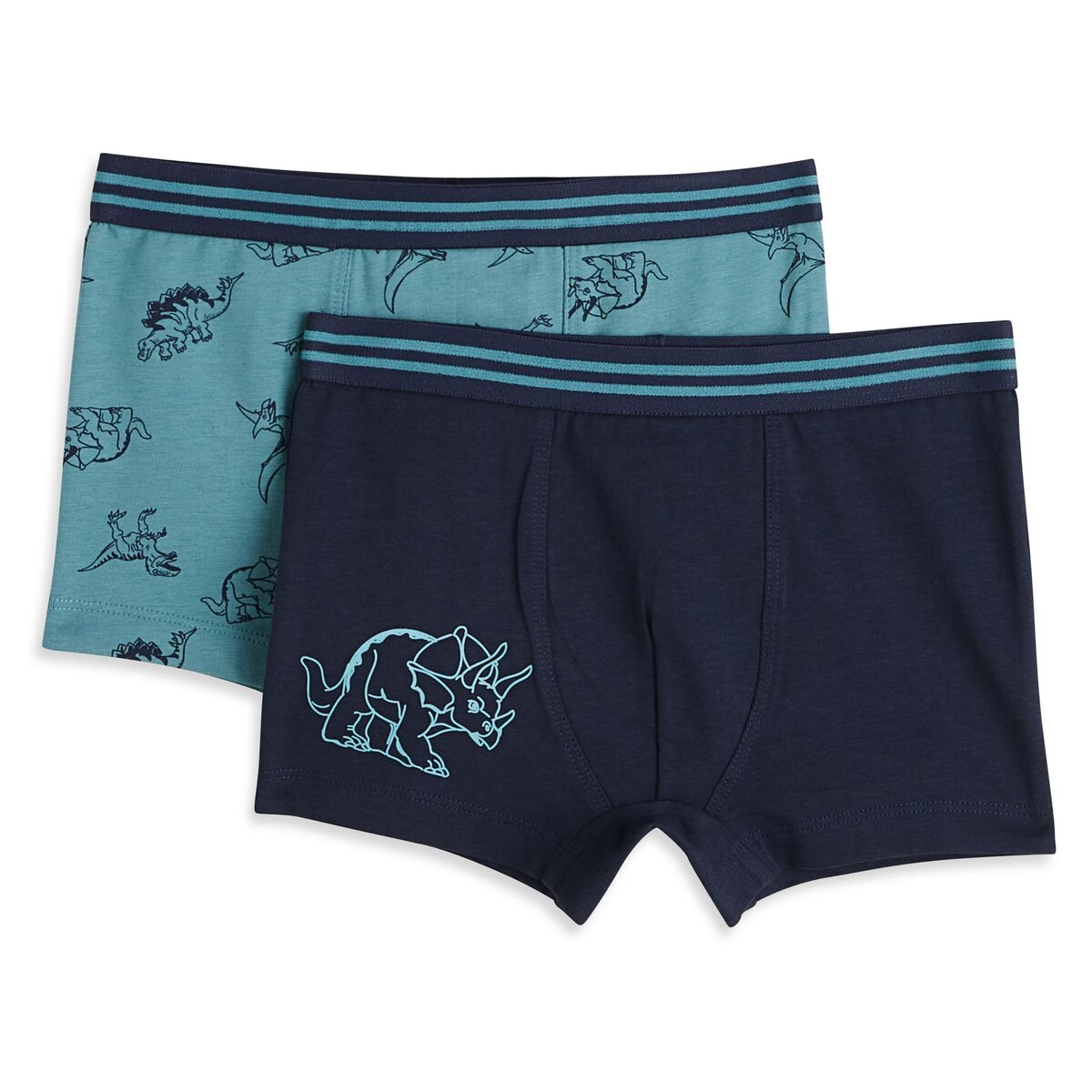 INEXTENSO Lot de 2 boxers garçon pas cher - Auchan.fr