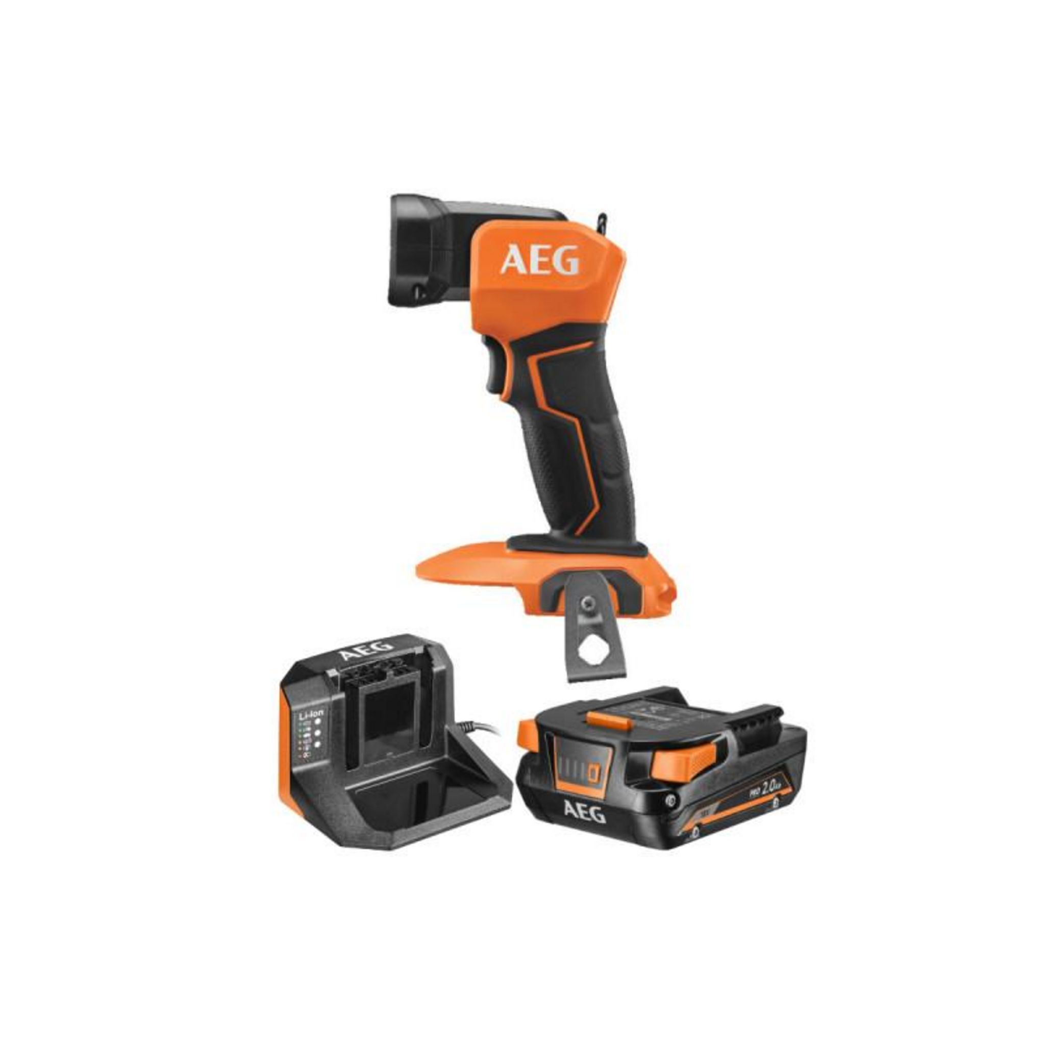 AEG Pack AEG Lampe torche led - BFL18-0 - 18V - tête pivotante 90 ...