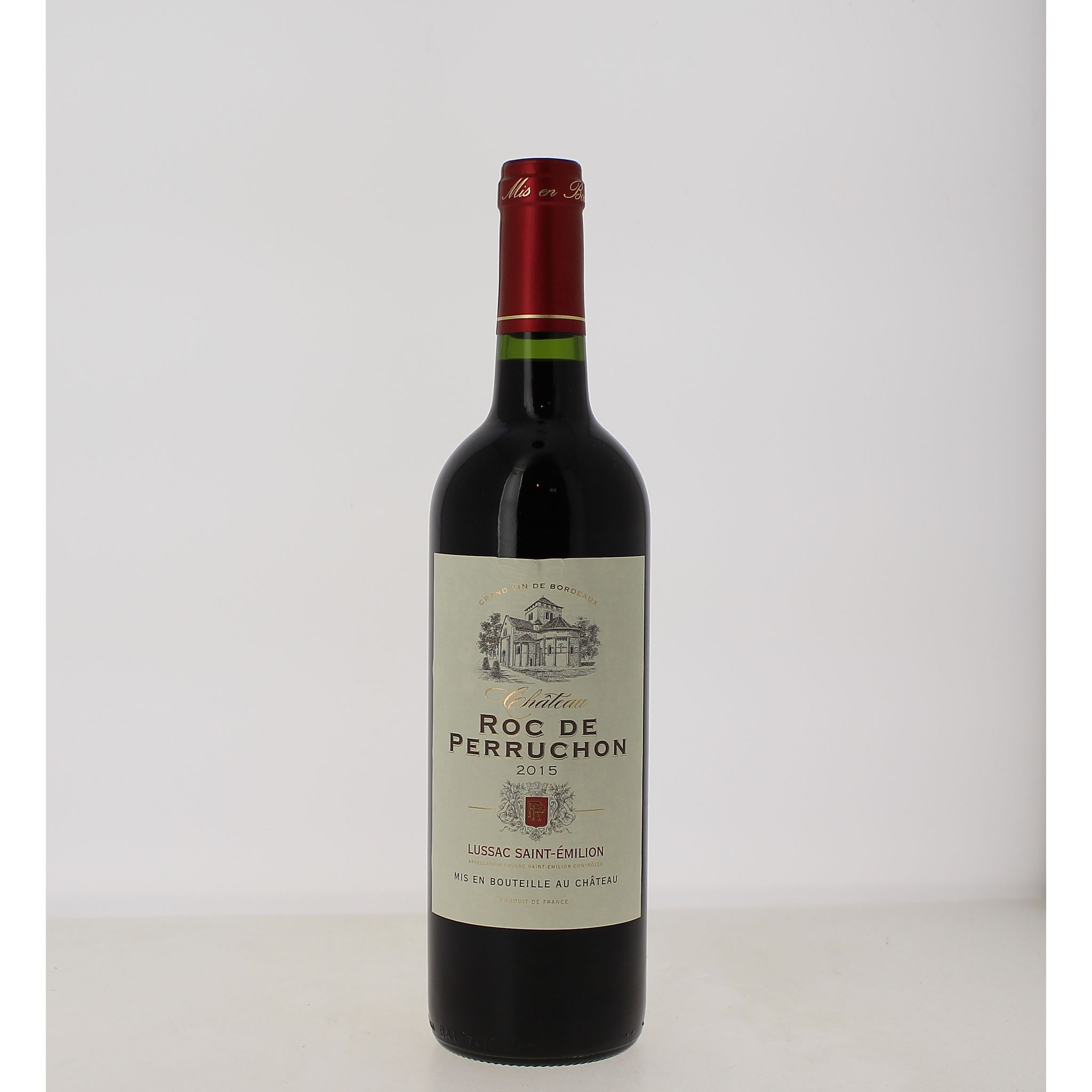 Château Roc de Perruchon Lussac Saint Emilion Rouge pas cher - Auchan.fr