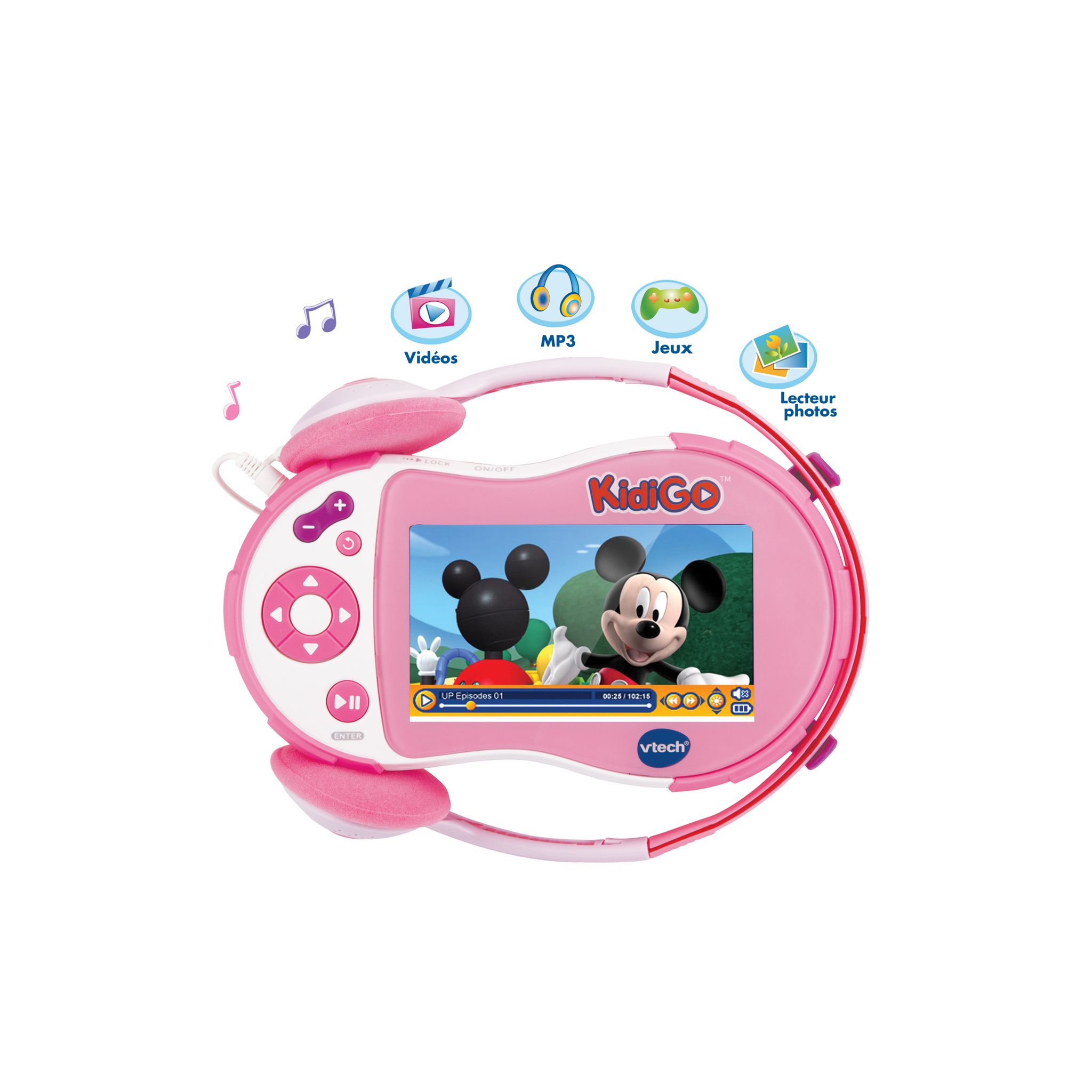 VTECH Kidigo Rose pas cher - Auchan.fr