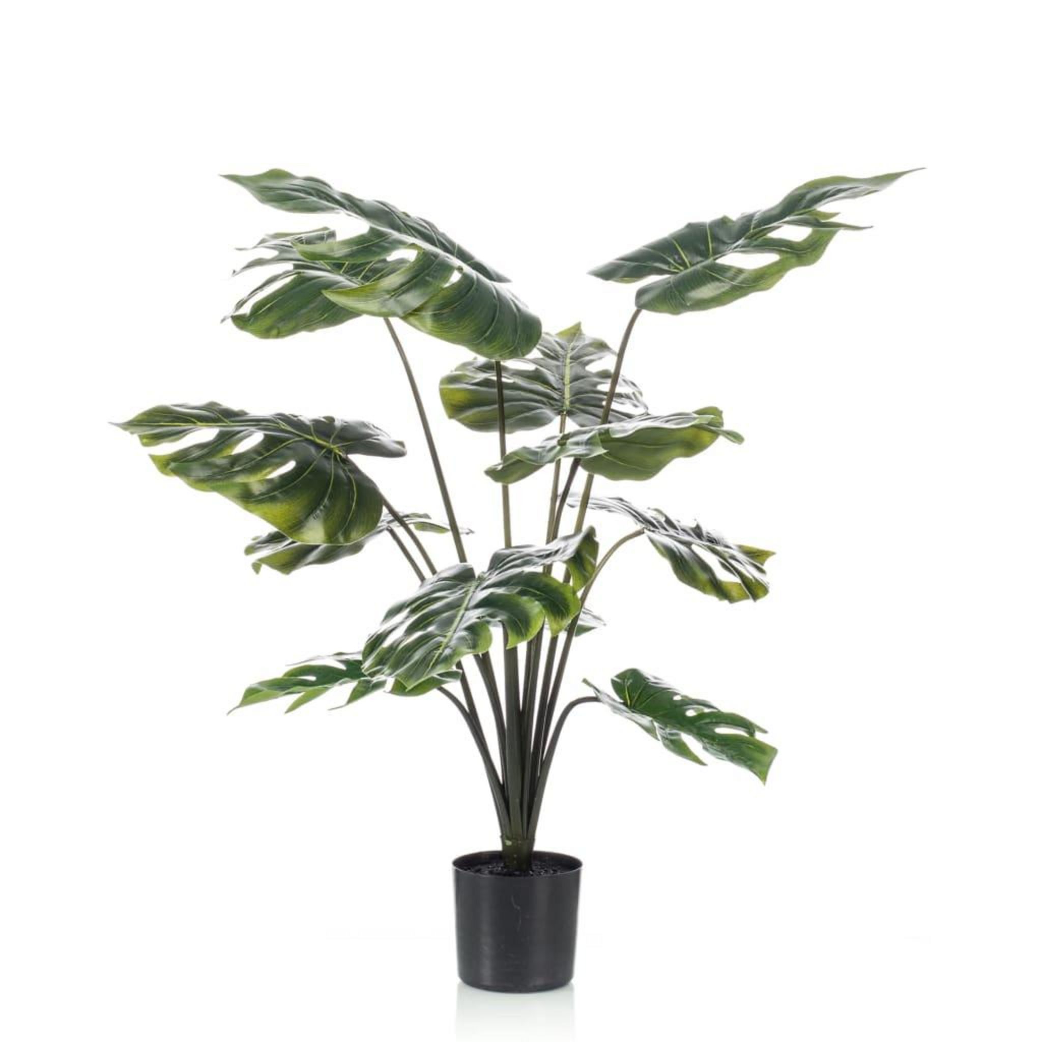 EMERALD Emerald Plante artificielle Monstera 98 cm en pot pas cher ...