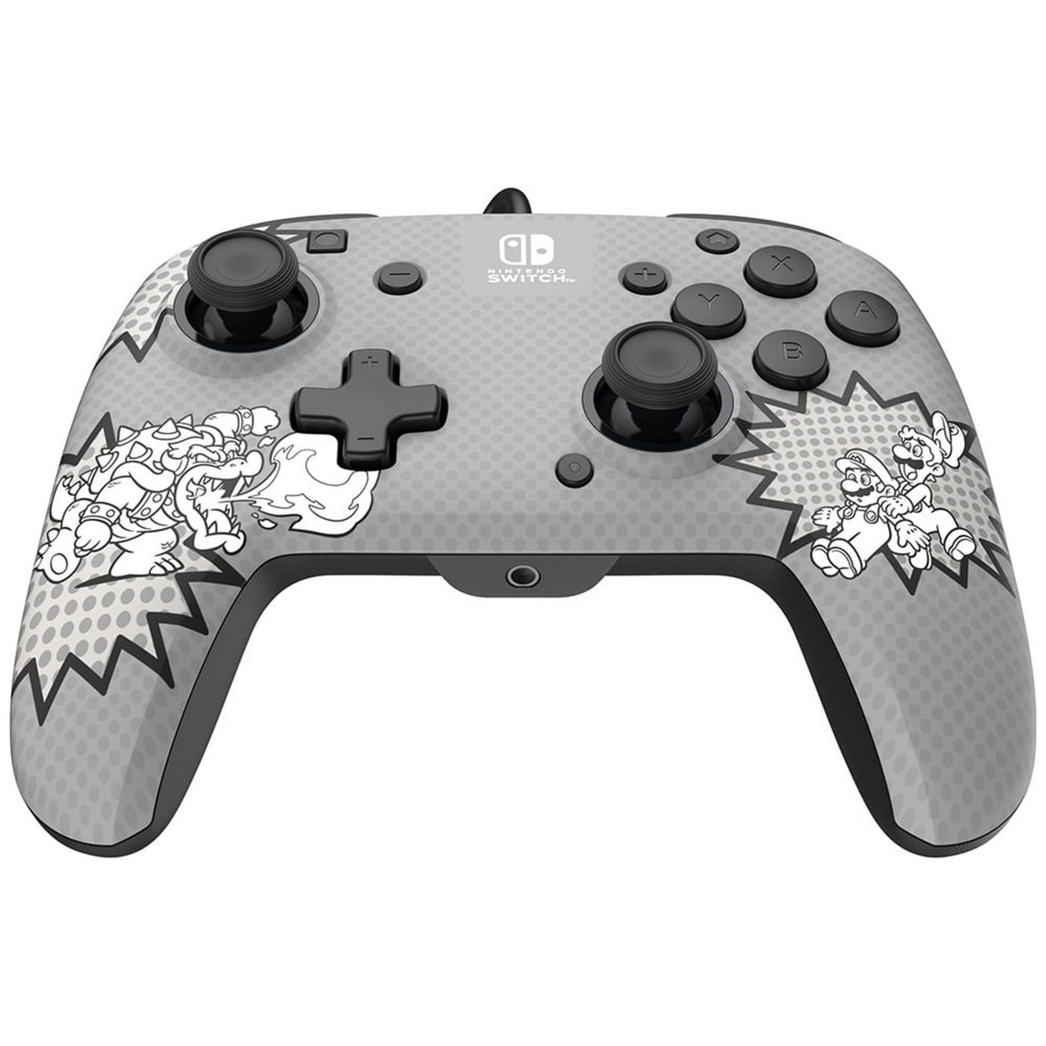 Manette Filaire REMATCH Comic Attack Nintendo Switch pas cher - Auchan.fr