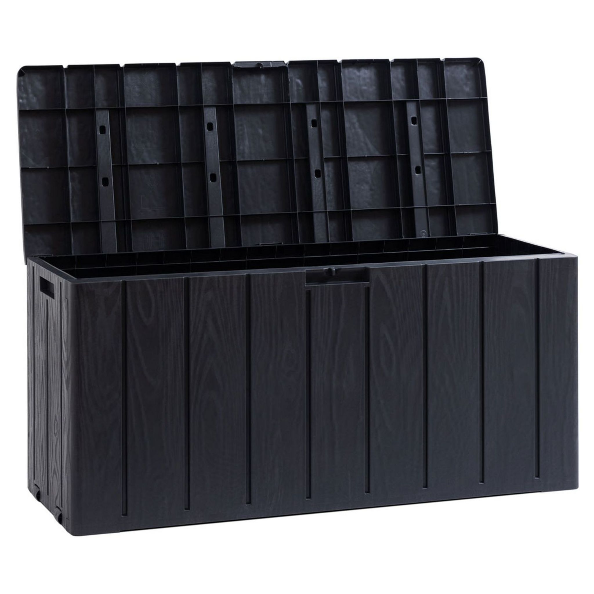 TOOMAX Coffre de rangement jardin résine - Anthracite - 270L - MULTIBOX ...