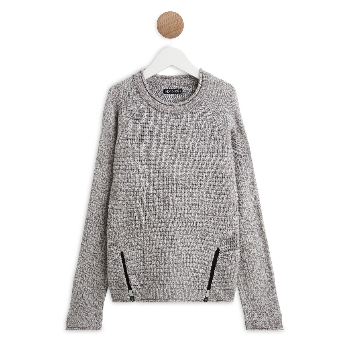 IN EXTENSO Pull avec zip garçon pas cher - Auchan.fr