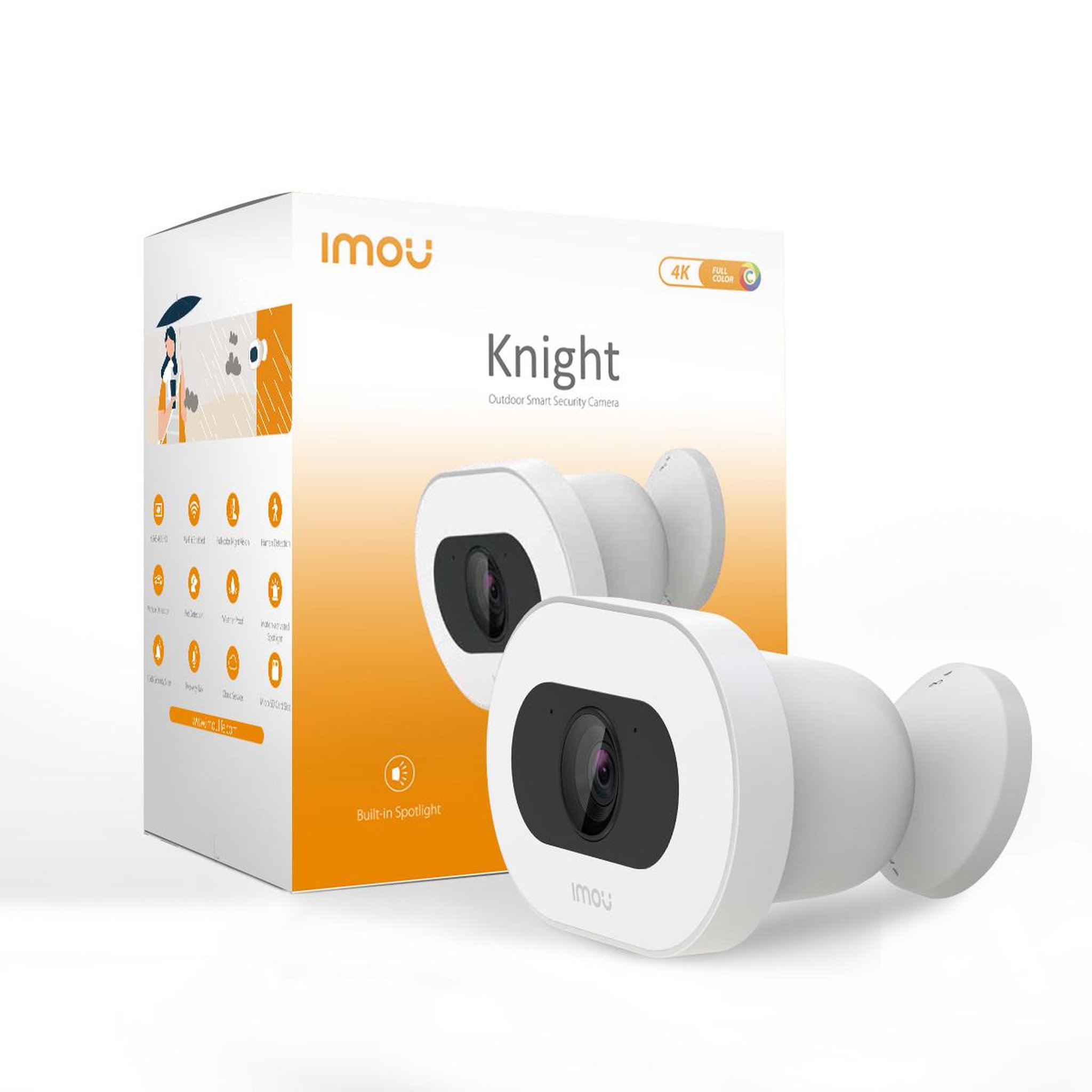 IMOU Imou Knight Caméra de sécurité IP Extérieure 3840 x 2160 pixels ...