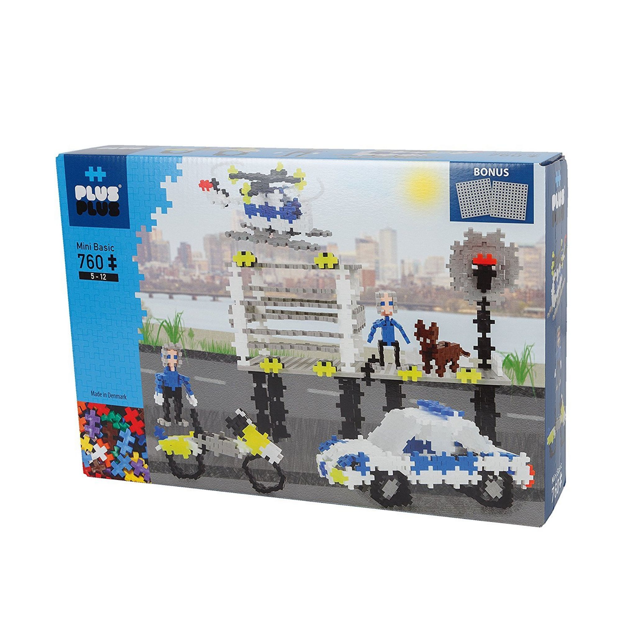 PLUS PLUS Plus Plus - Jeu de construction Box mini basic Police 760 pièces pas cher - Auchan.fr