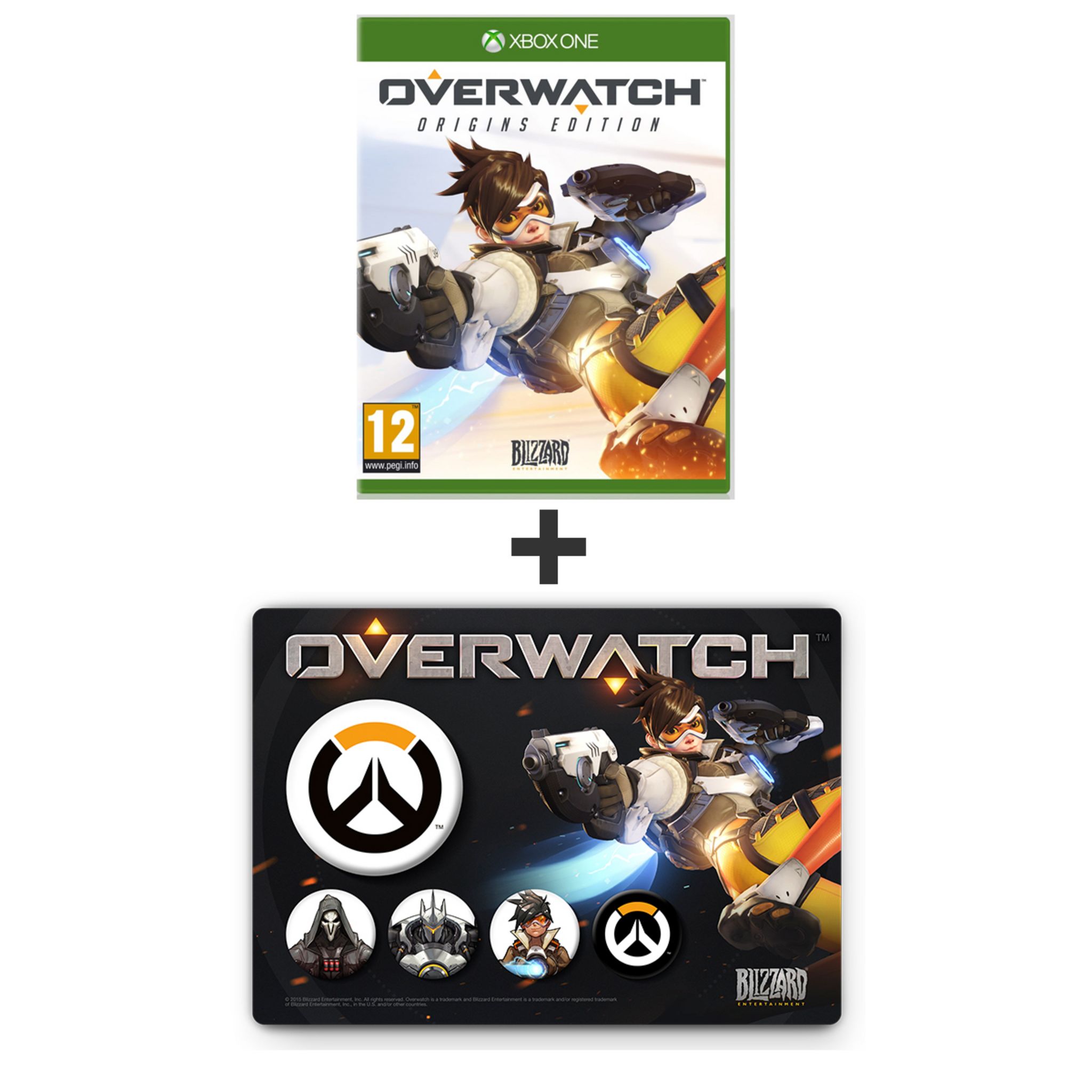 Overwatch : Origins Edition Xbox One + Un set de badges pas cher ...