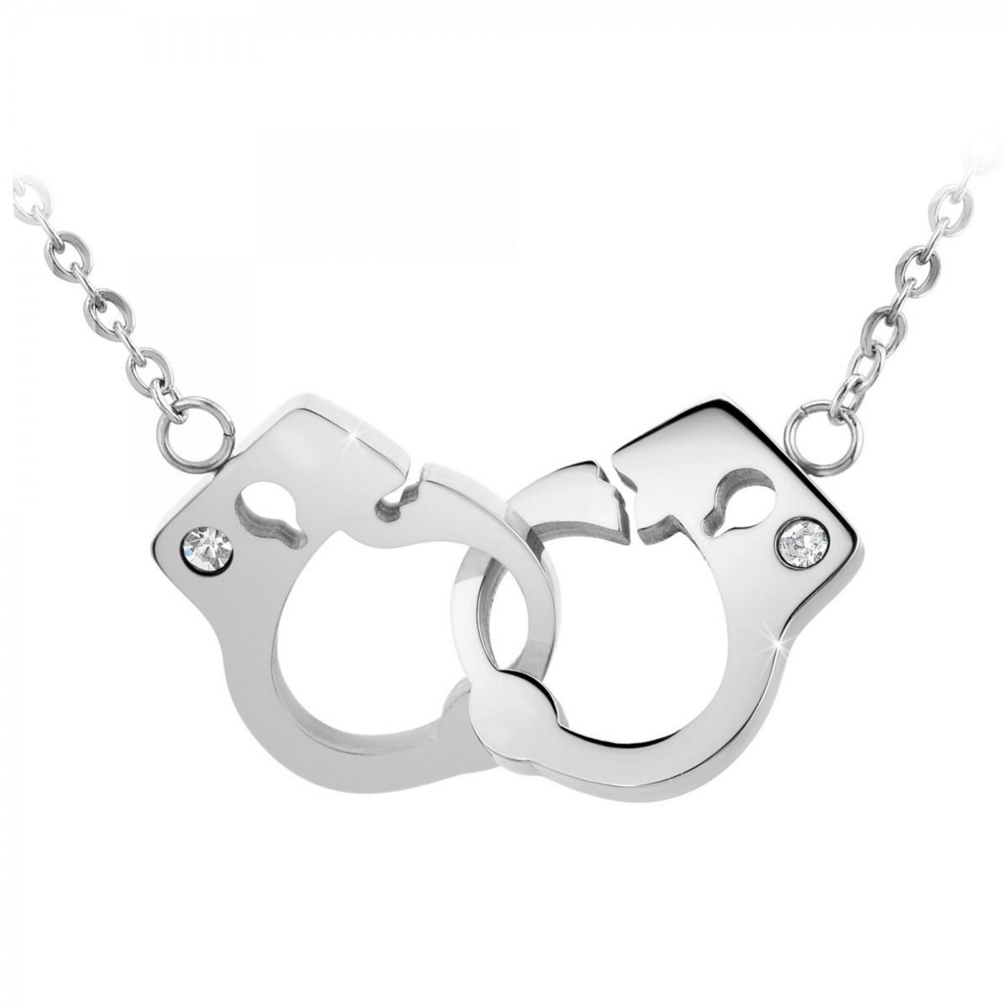 SC CRYSTAL Collier menottes orné de Cristaux scintillants par SC ...